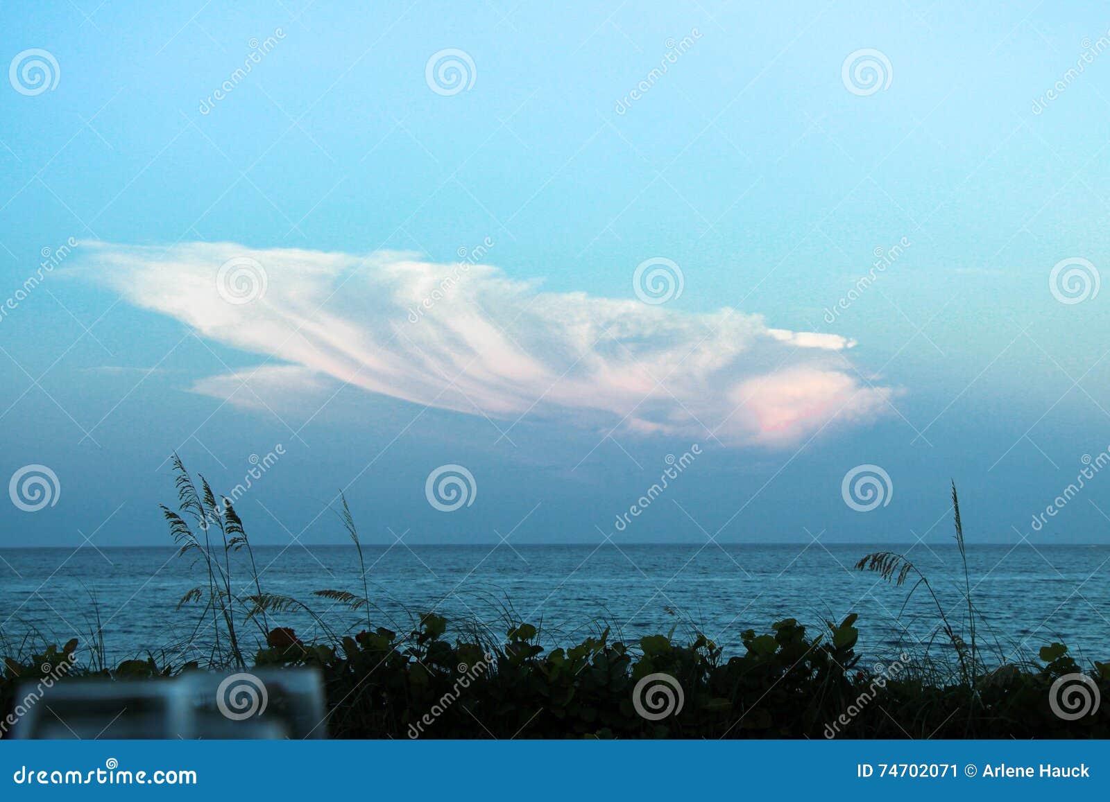Upside down shell cloud stock image. Image of sundown - 74702071