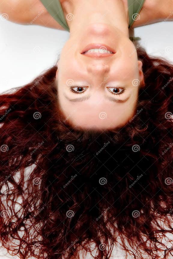 Upside Down Smile stock photo. Image of teeth, person - 1115056