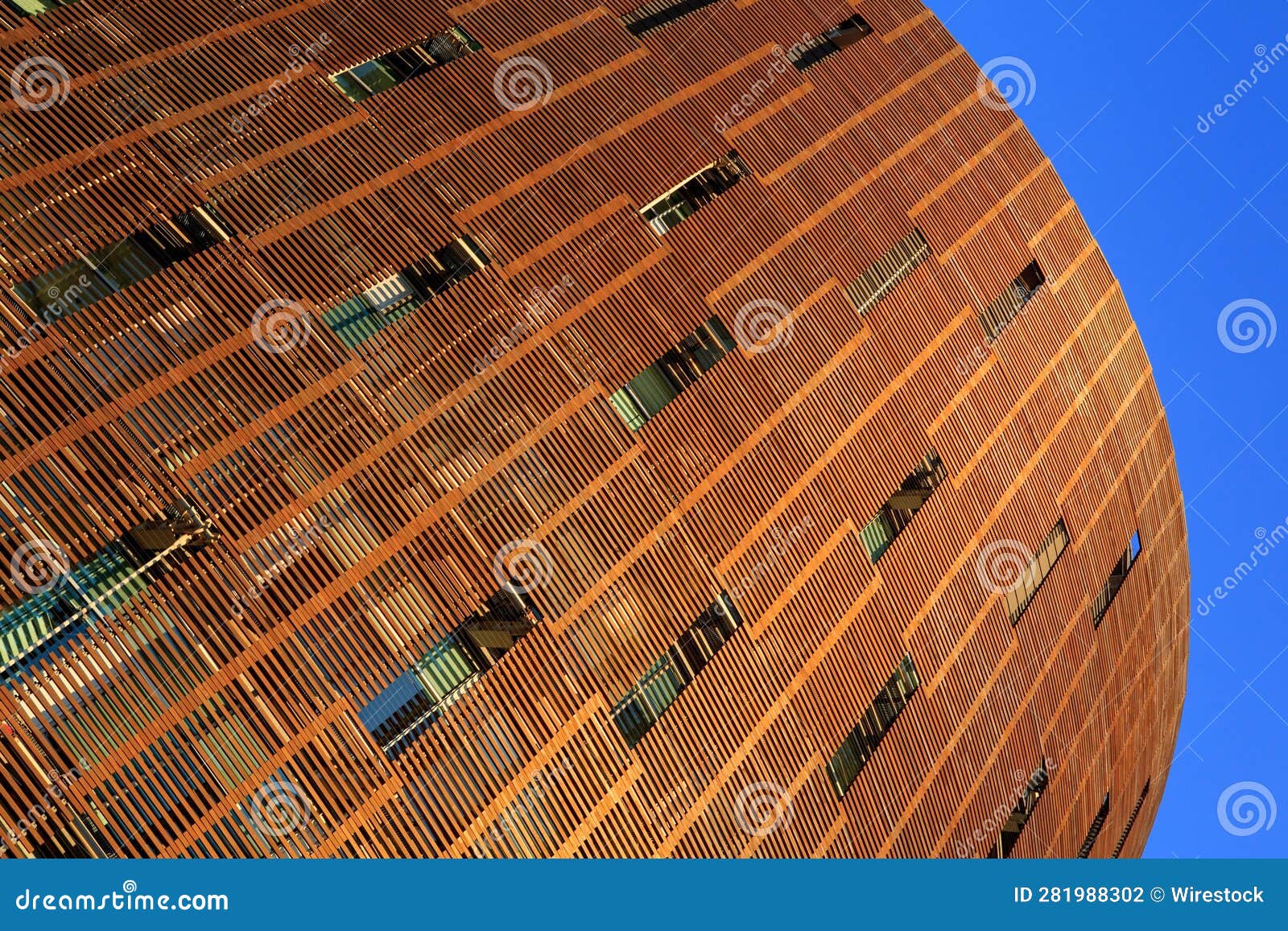 Upside-down View of the Barcelona Biomedical Research Park Editorial ...