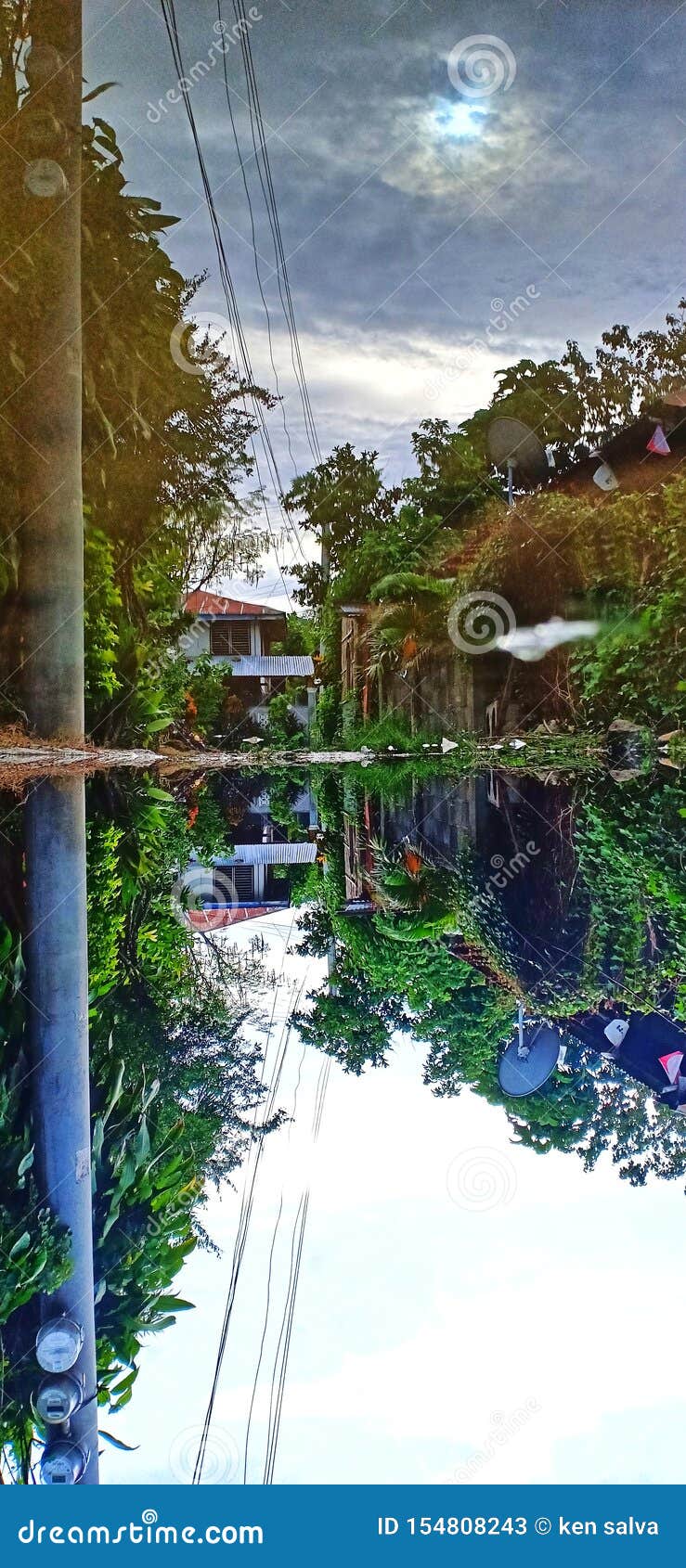 Upsidedown stock image. Image of water, upsidedown, reflection - 154808243