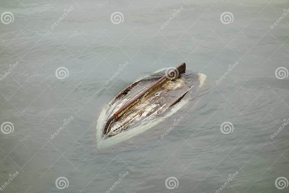 Upturned Dingy stock photo. Image of overturned, ocean - 37249588