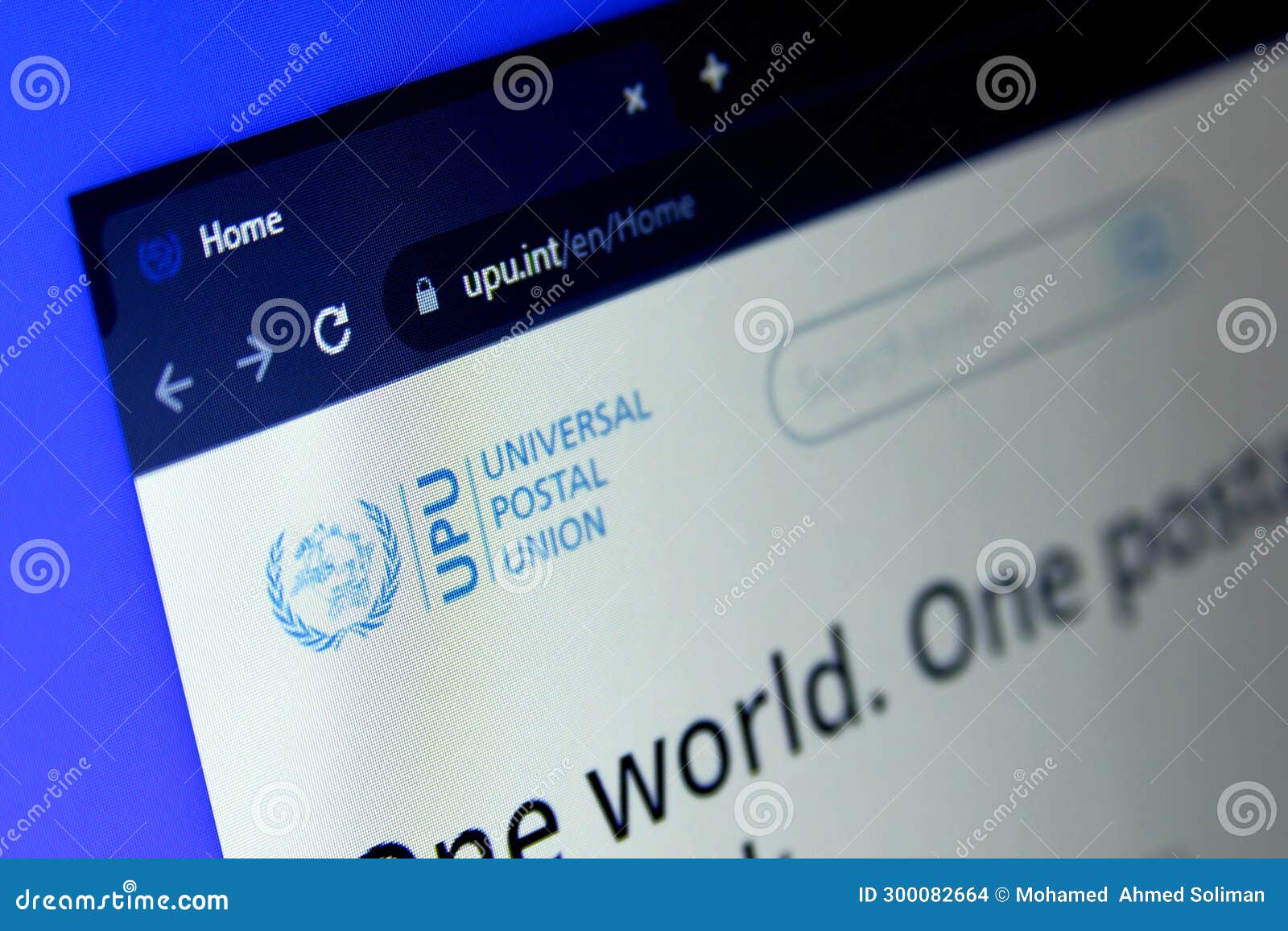Universal Postal Union UPU Waving Flag Editorial Image | CartoonDealer ...