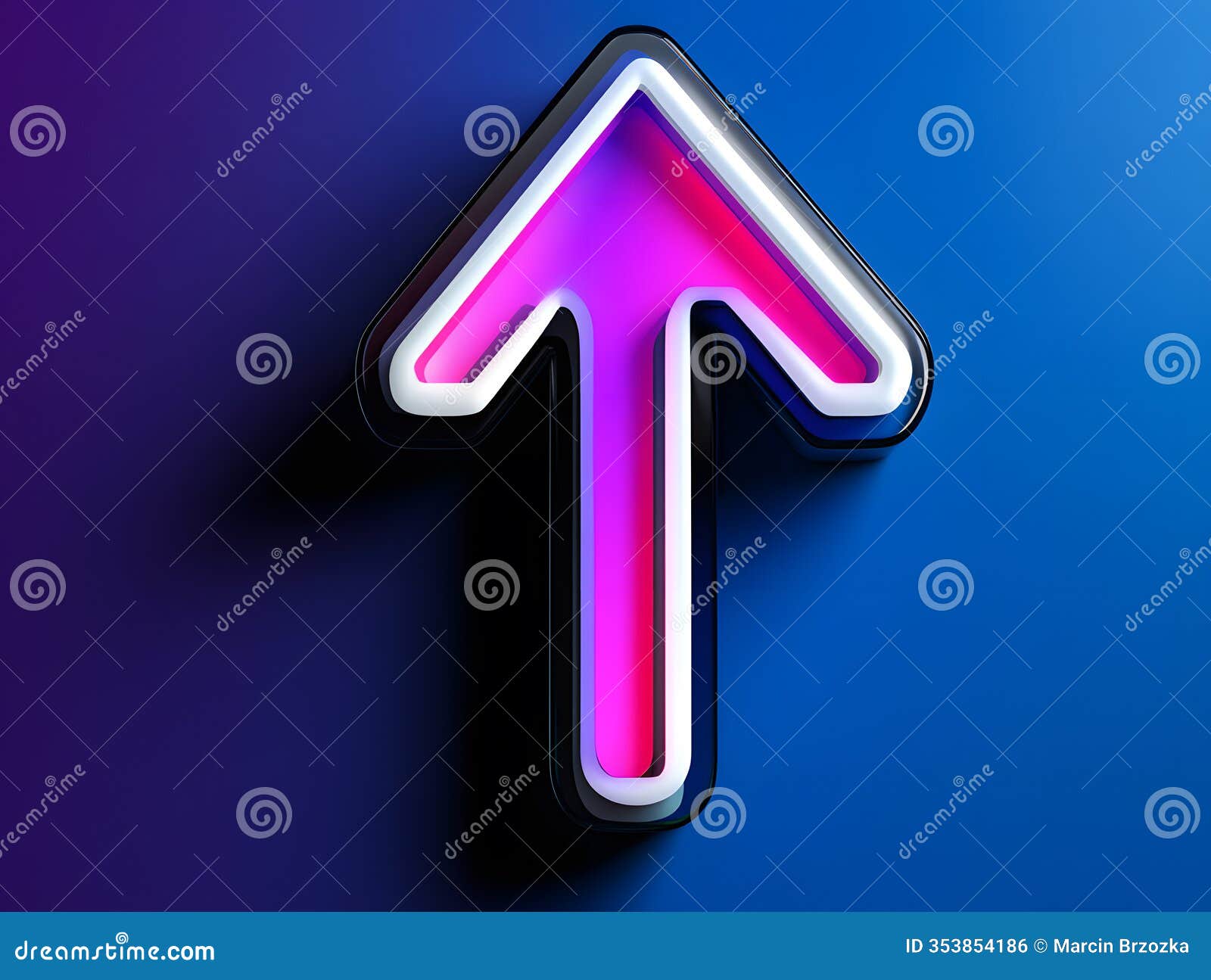 "Upward Arrow Vector: a Symbol of Growth, Progress, and Forward ...