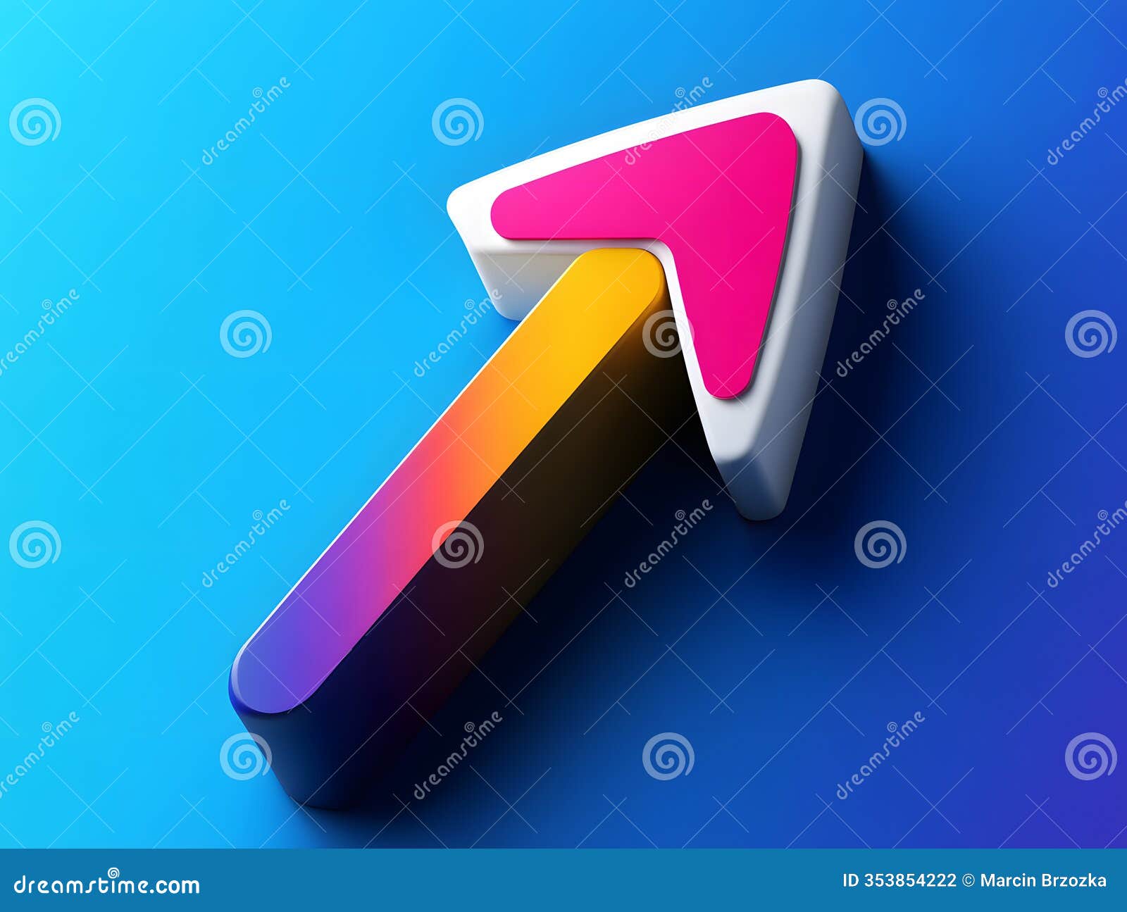 "Upward Arrow Vector: a Symbol of Growth, Progress, and Forward ...