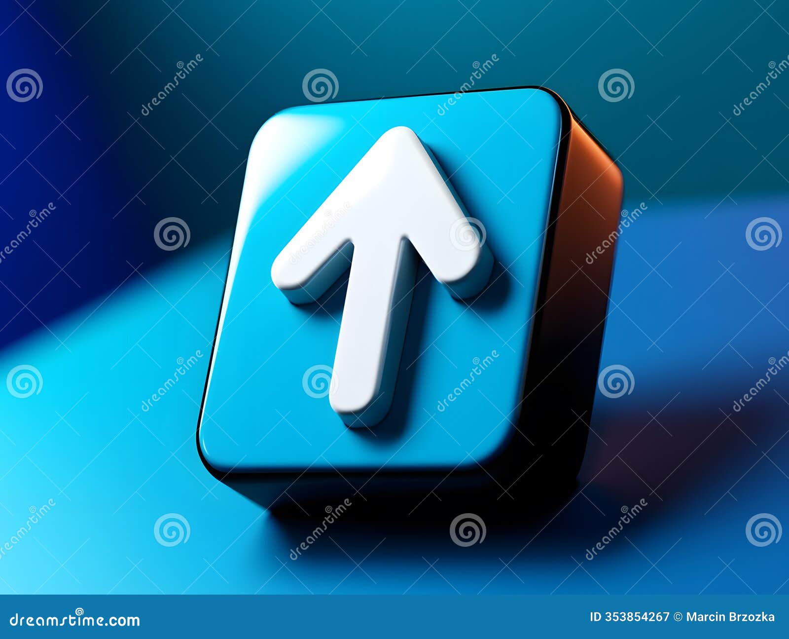 "Upward Arrow Vector: a Symbol of Growth, Progress, and Forward ...