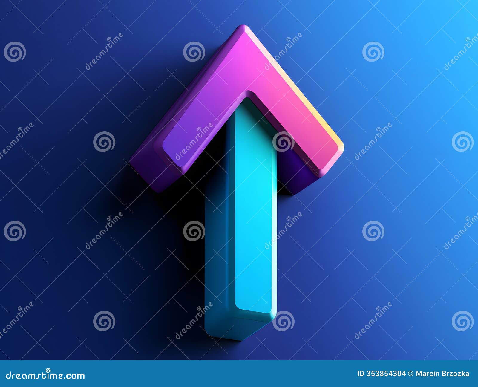 "Upward Arrow Vector: a Symbol of Growth, Progress, and Forward ...
