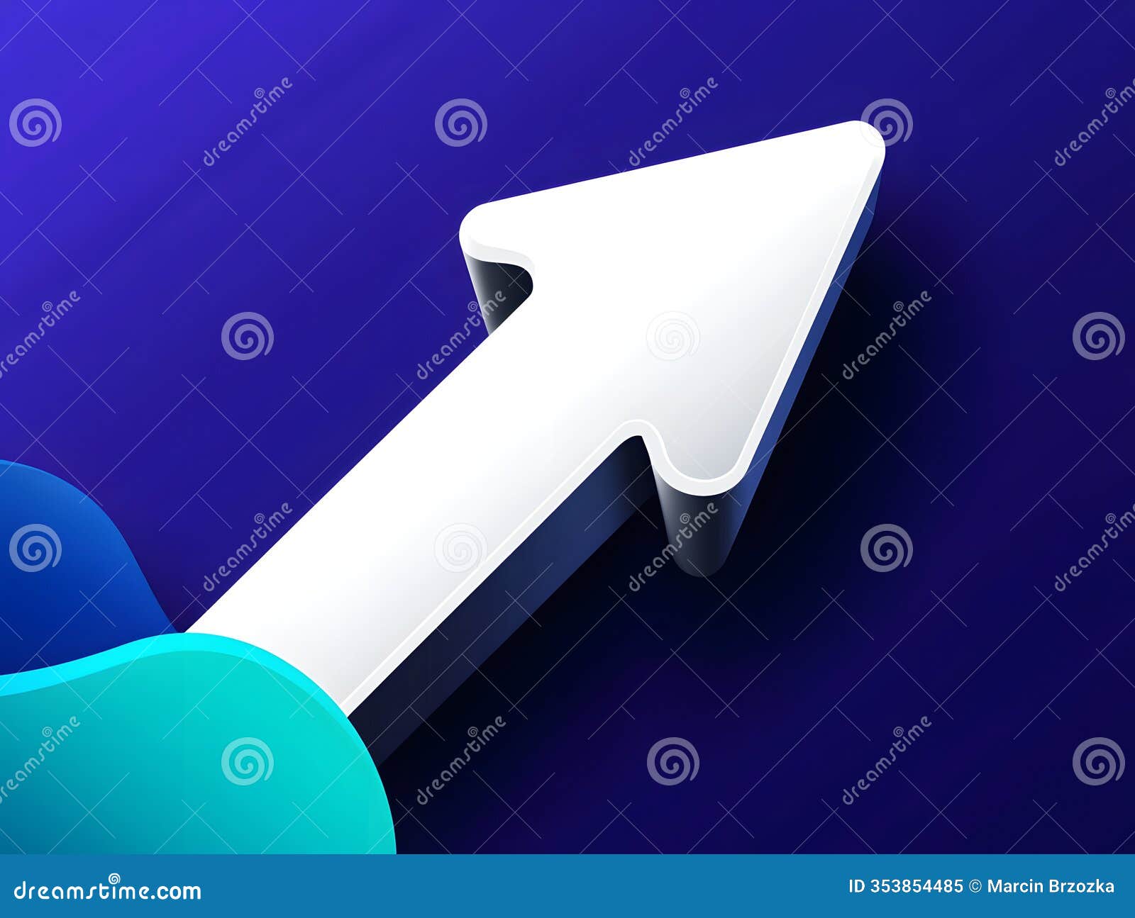 "Upward Arrow Vector: a Symbol of Growth, Progress, and Forward ...