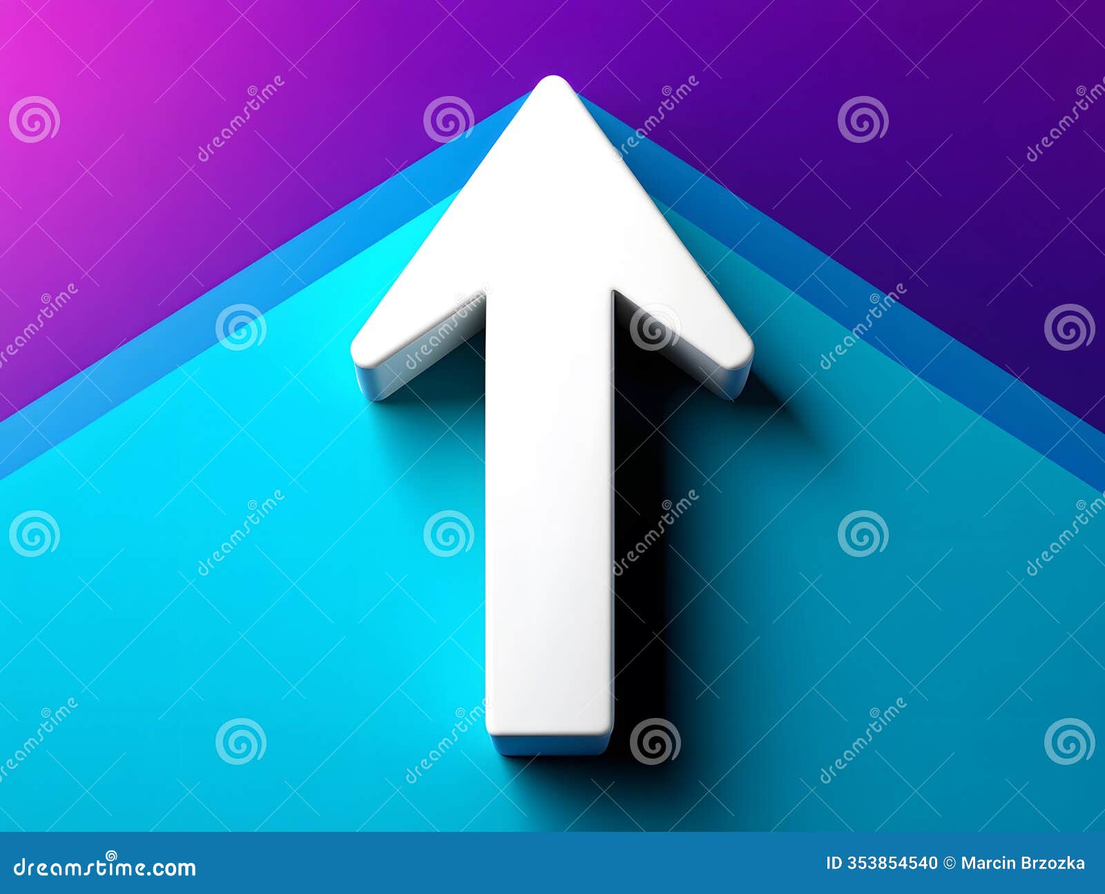 "Upward Arrow Vector: a Symbol of Growth, Progress, and Forward ...