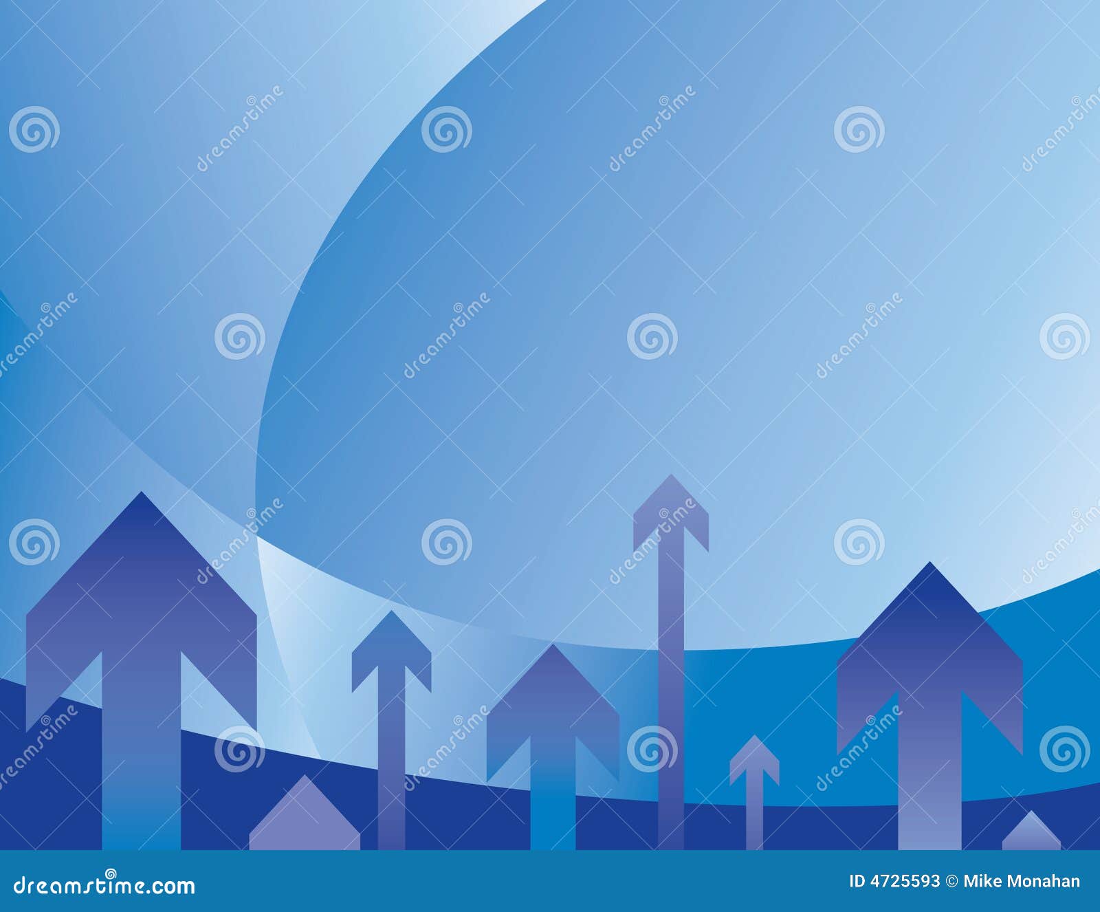 Upward Arrows Stock Illustration | CartoonDealer.com #5286919