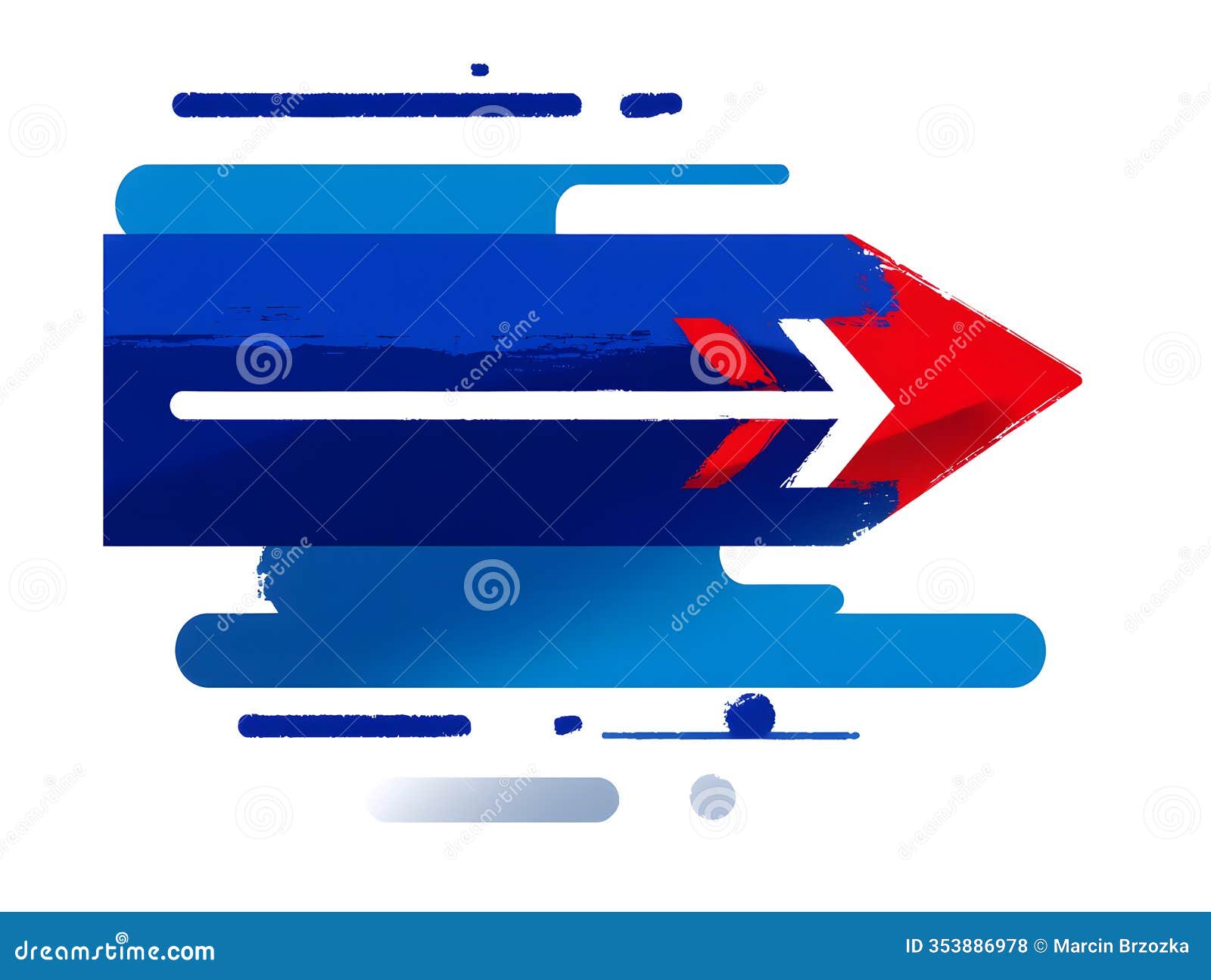"Upward Pointing Vector Arrow: a Symbol of Growth and Progress" Stock ...