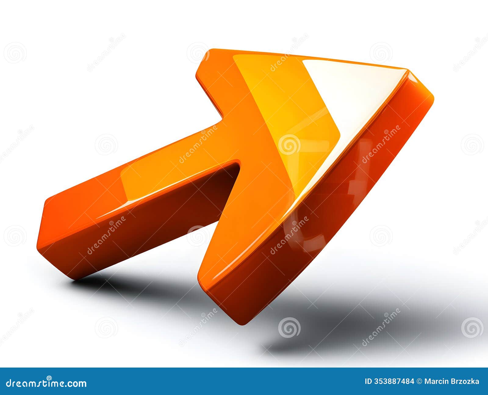 "Upward Pointing Vector Arrow: a Symbol of Growth and Progress" Stock ...