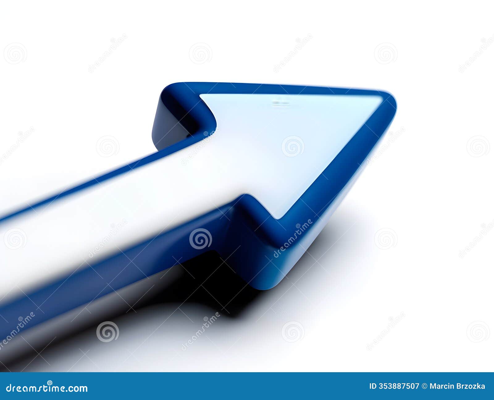 "Upward Pointing Vector Arrow: a Symbol of Growth and Progress" Stock ...