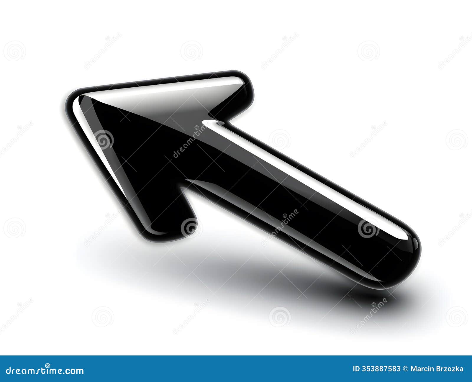 "Upward Pointing Vector Arrow: a Symbol of Growth and Progress" Stock ...