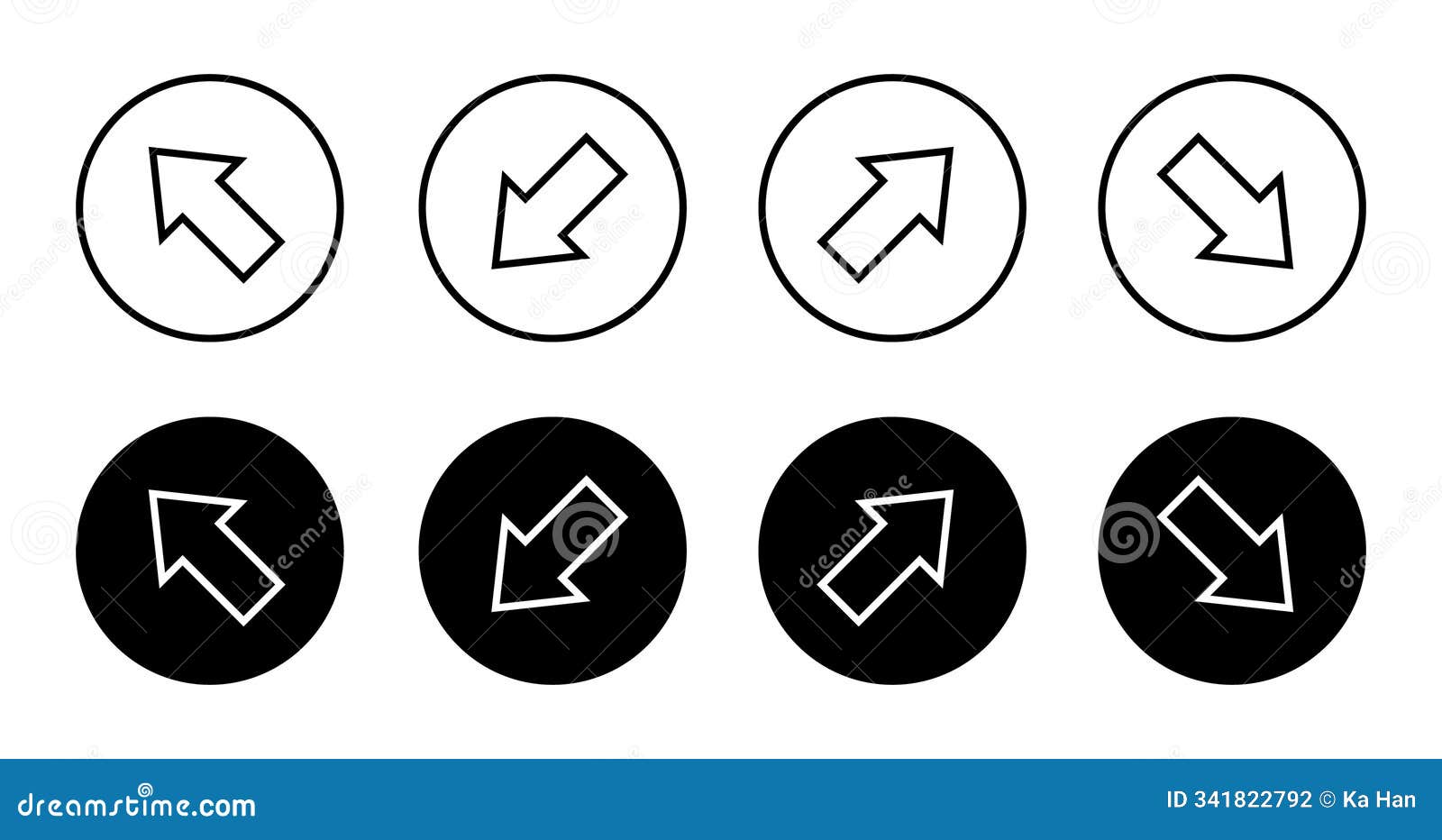 Upward Rightward, Downward Leftward, Upward Leftward, and Downward ...