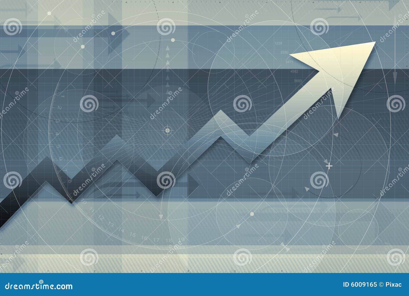 Upward Trend stock illustration. Illustration of growth - 6009165