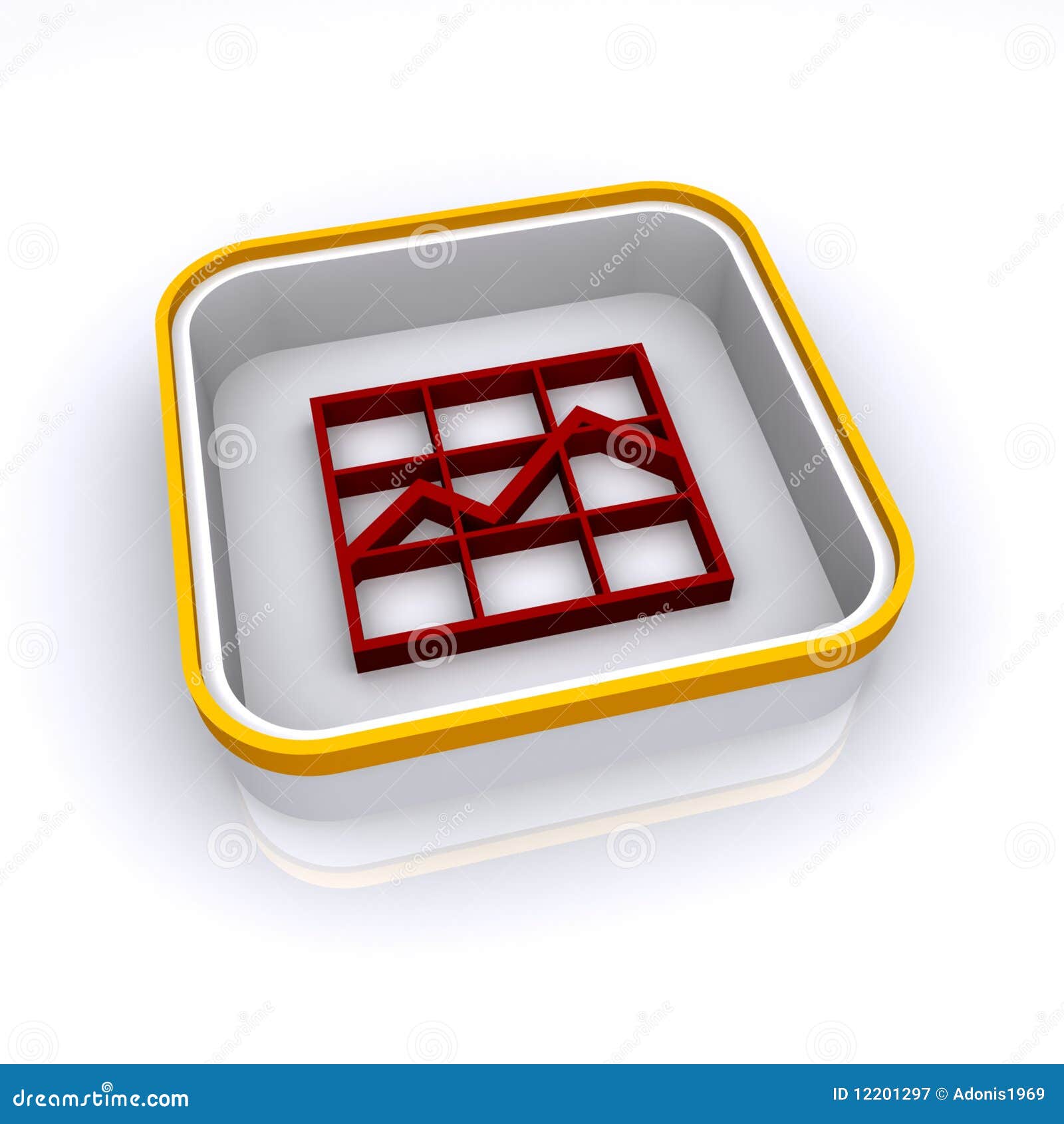 Upward Trend Gradual Increase Symbol Arrows Vector Illustration ...