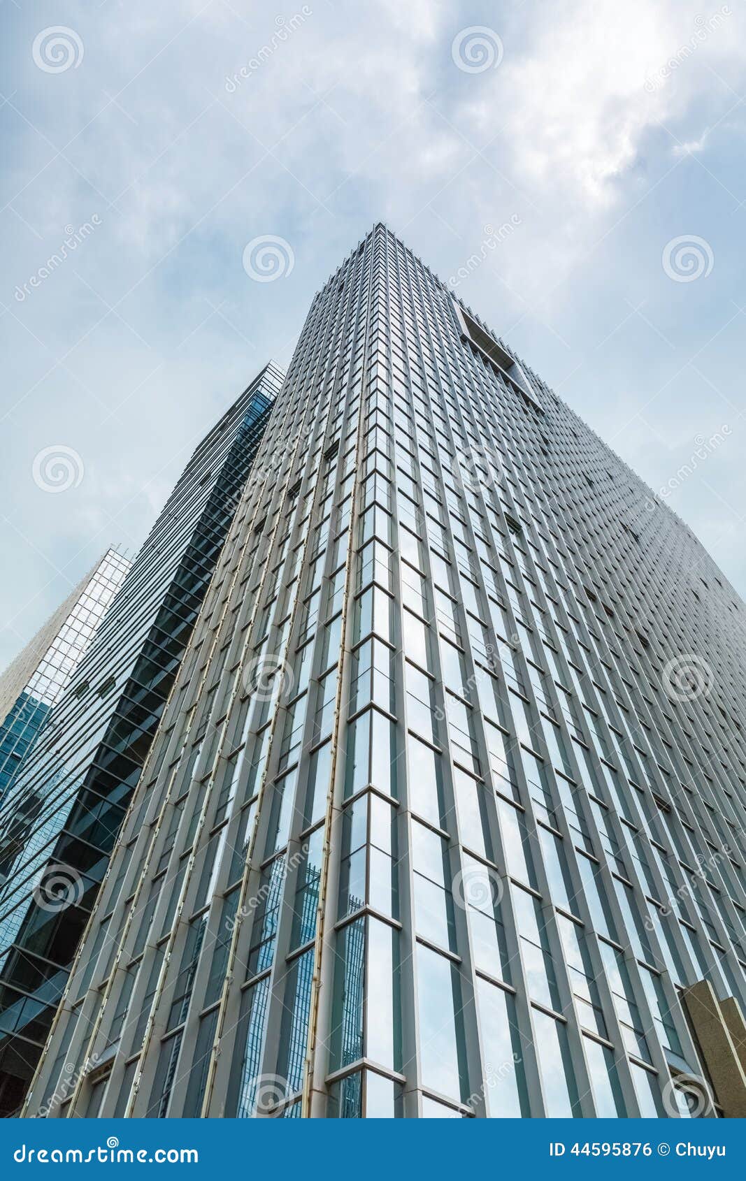 Upward View of Modern Building Stock Photo - Image of creative, office ...