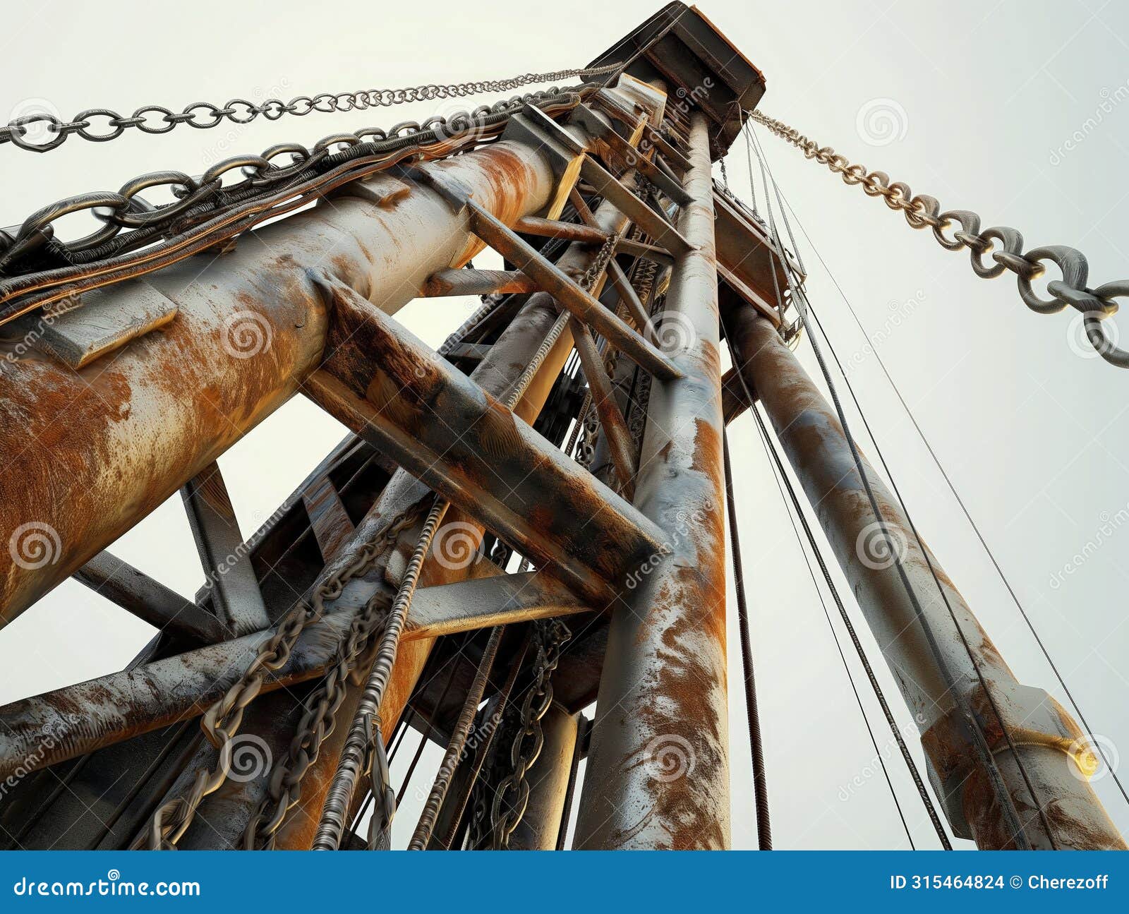 Industrial Strength and Decay Stock Photo - Image of strength ...