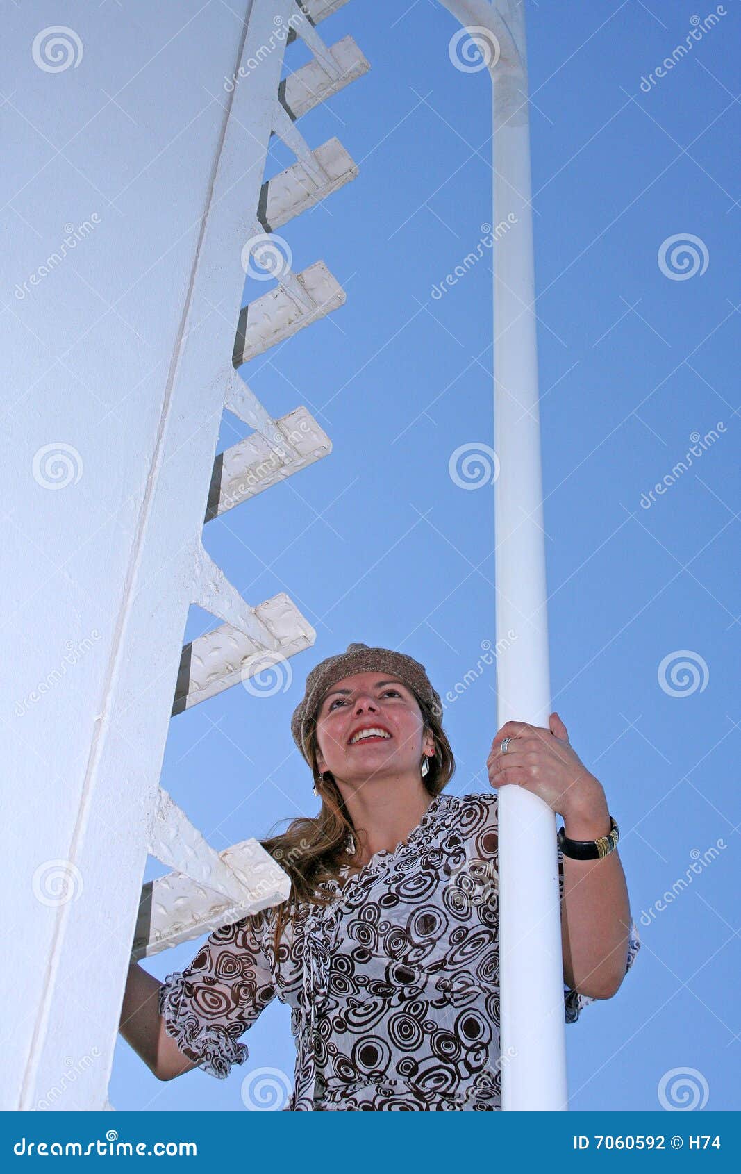 Upwards stock photo. Image of woman, future, smile, female - 7060592