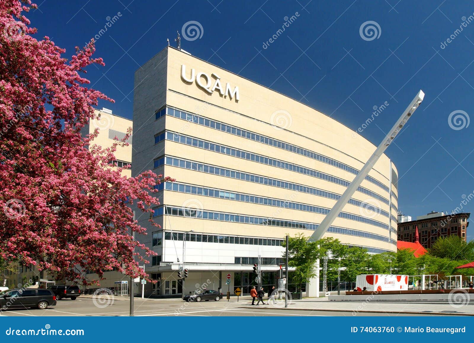 UQAM editorial image. Image of university, pavilion, downtown - 74063760
