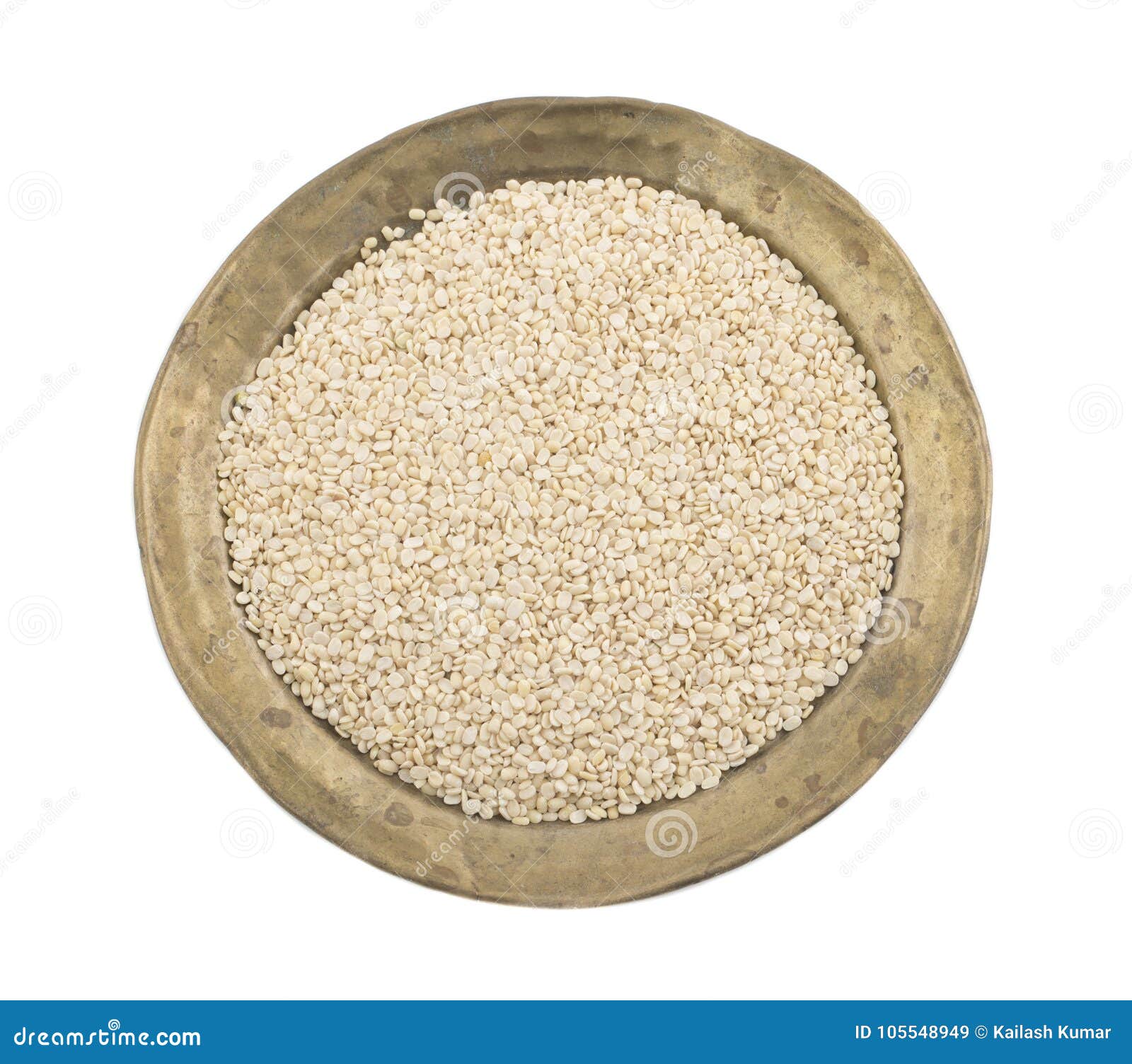 Urad Dal or Split Black Gram Stock Image - Image of grain, organic ...