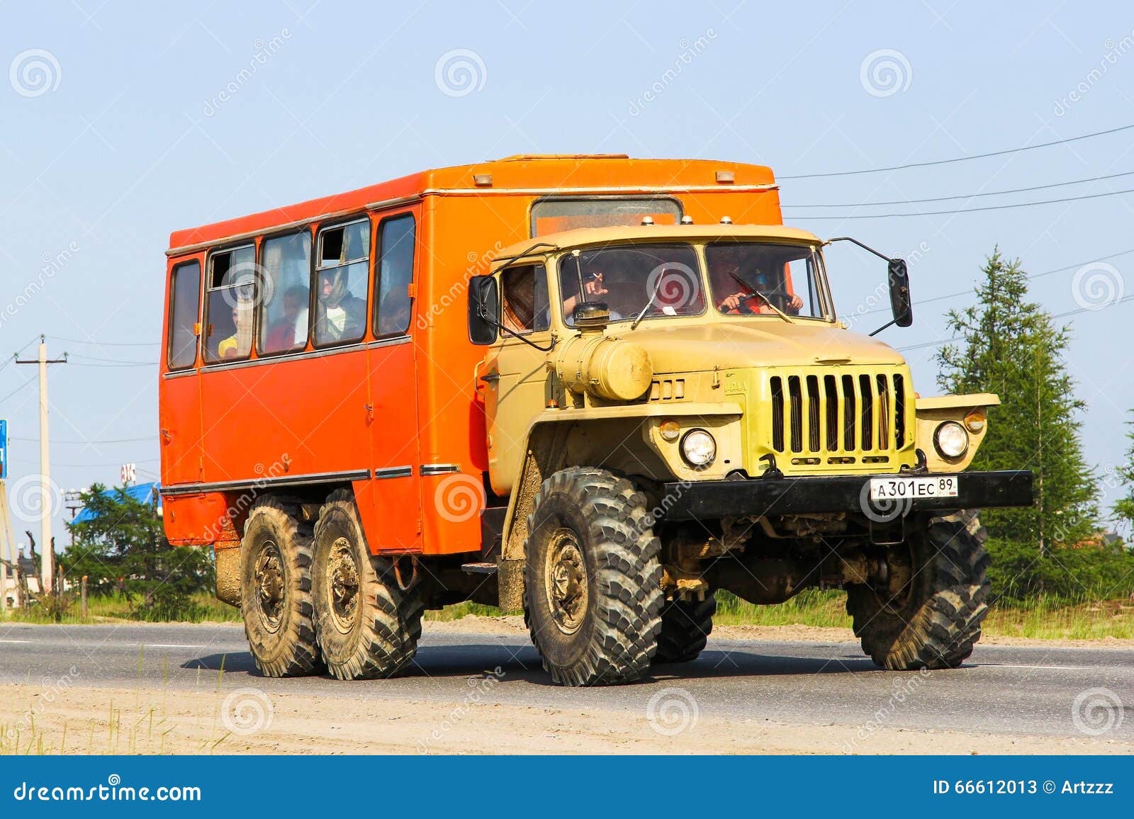 URAL 4320 foto de archivo editorial. Imagen de transporte - 66612013