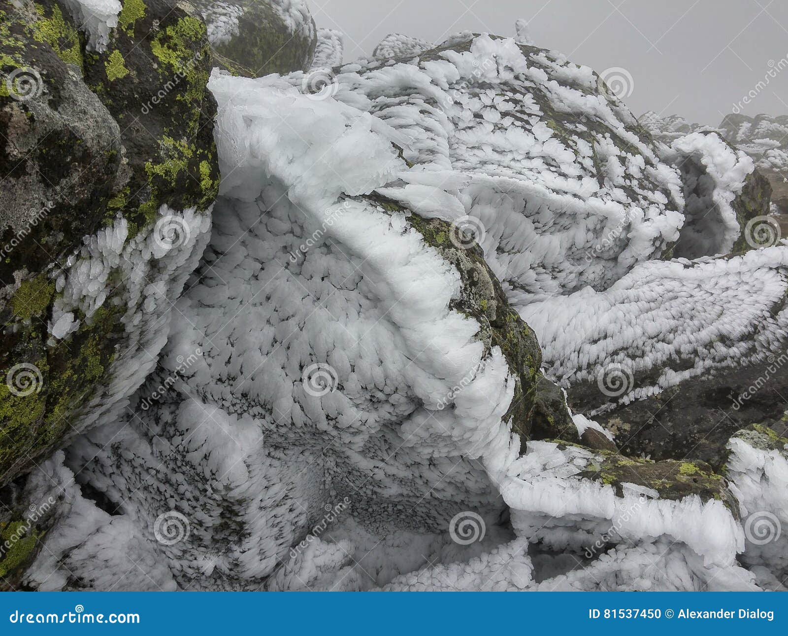 The Ural Mountains, Winter Landscape Stock Photo - Image of chill, view ...