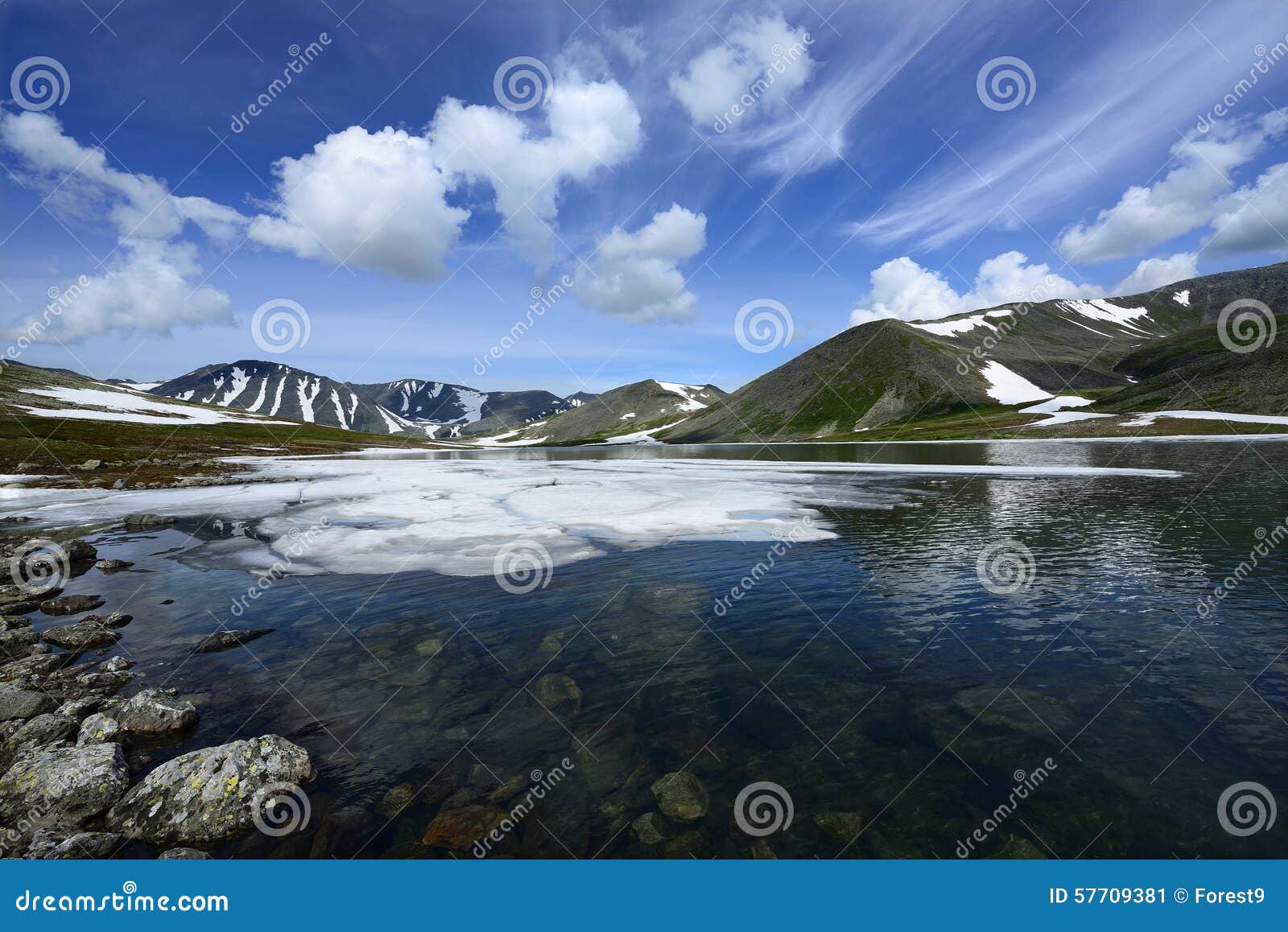 Ural subartico, lago Patok immagine stock. Immagine di ricerca - 57709381