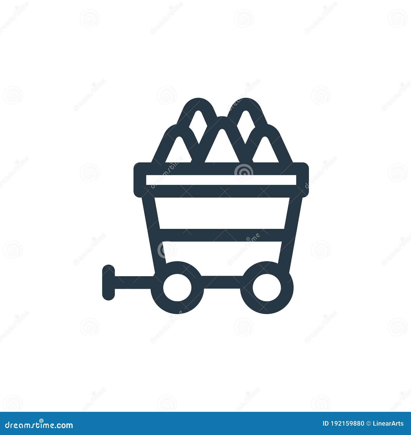 Uranium Icon Vector from Nuclear Energy Concept. Thin Line Illustration ...