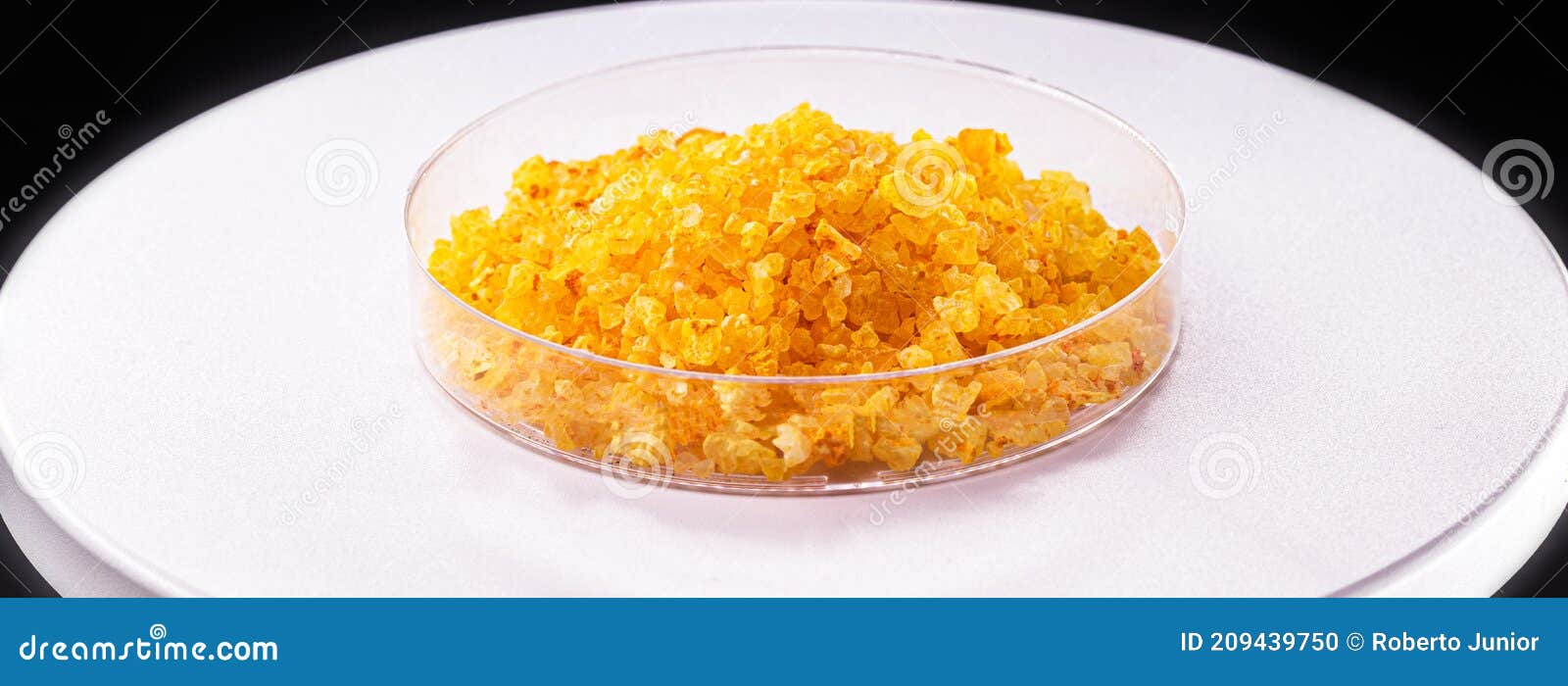 Uranium Nitrate Called Uranyl, With Uranium Ore, Radioactive Material ...