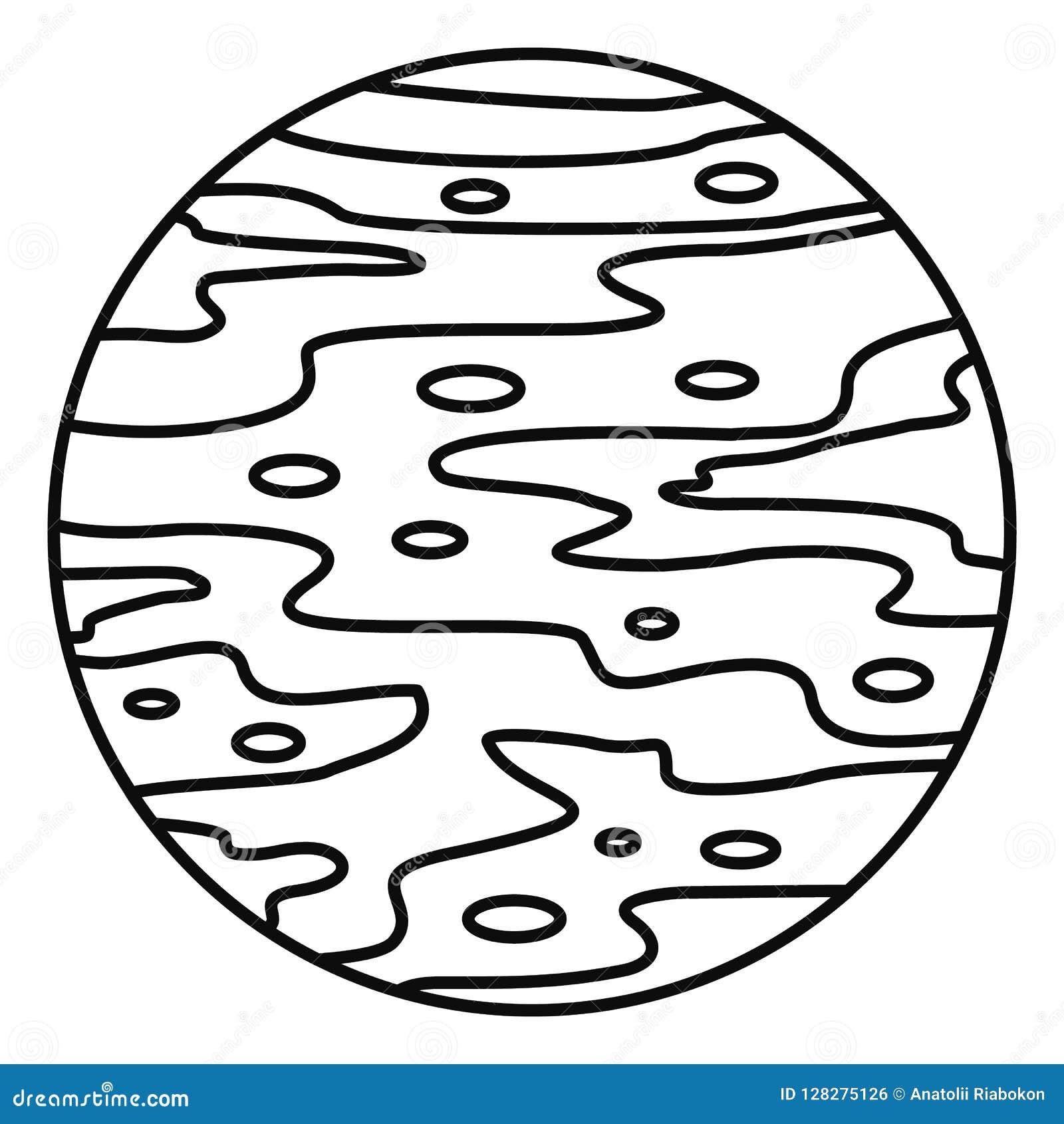 Uranus icon, outline style stock vector. Illustration of globe - 128275126 Uranus icon, outline style stock vector. Illustration of globe - 128275126