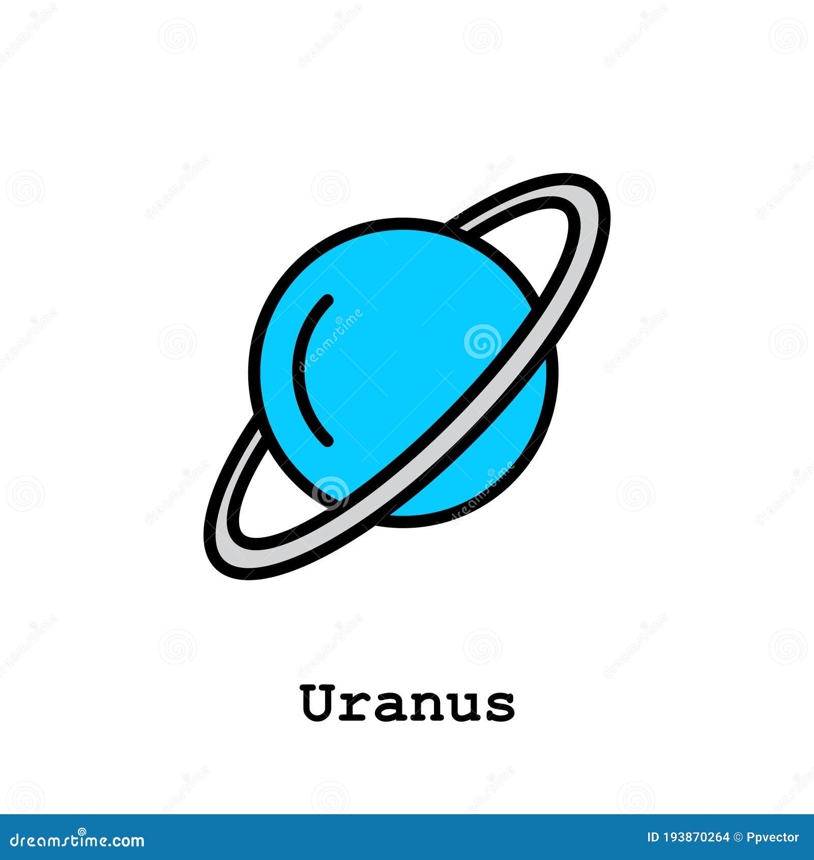 How To Draw Uranus The Planet