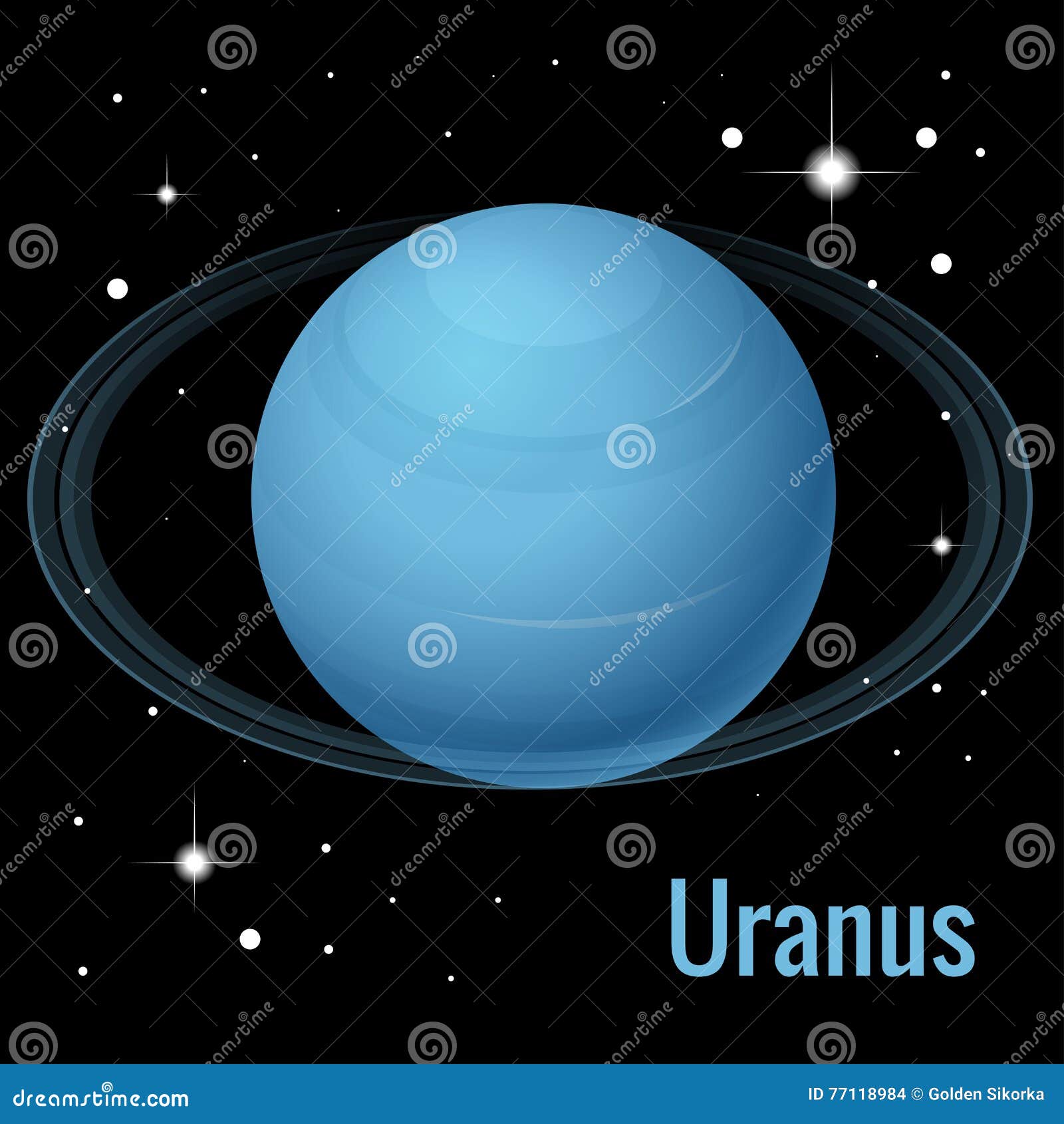 Uranus Planet 3d Vector Illustration. High Quality Isometric Solar ... Uranus Planet 3d Vector Illustration. High Quality Isometric Solar ...