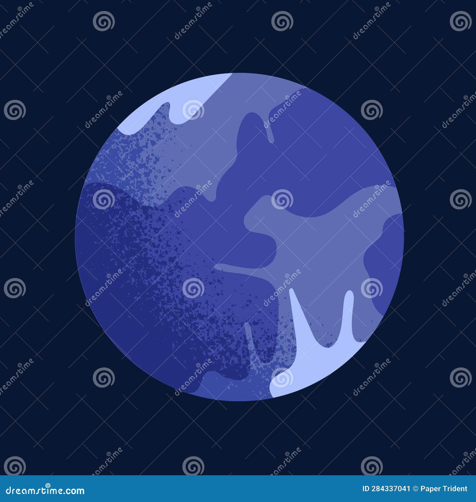 Globe Map Of Uranus 3d Rendering Stock Image | CartoonDealer.com #73914367