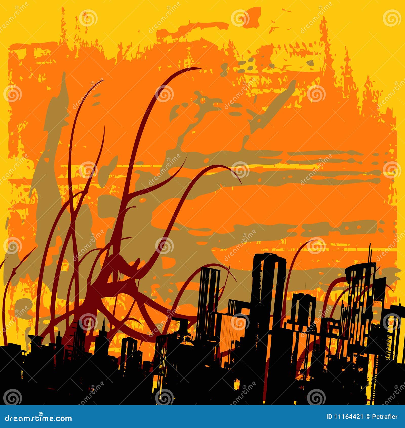 Urban Abstract stock vector. Illustration of card, creative - 11164421