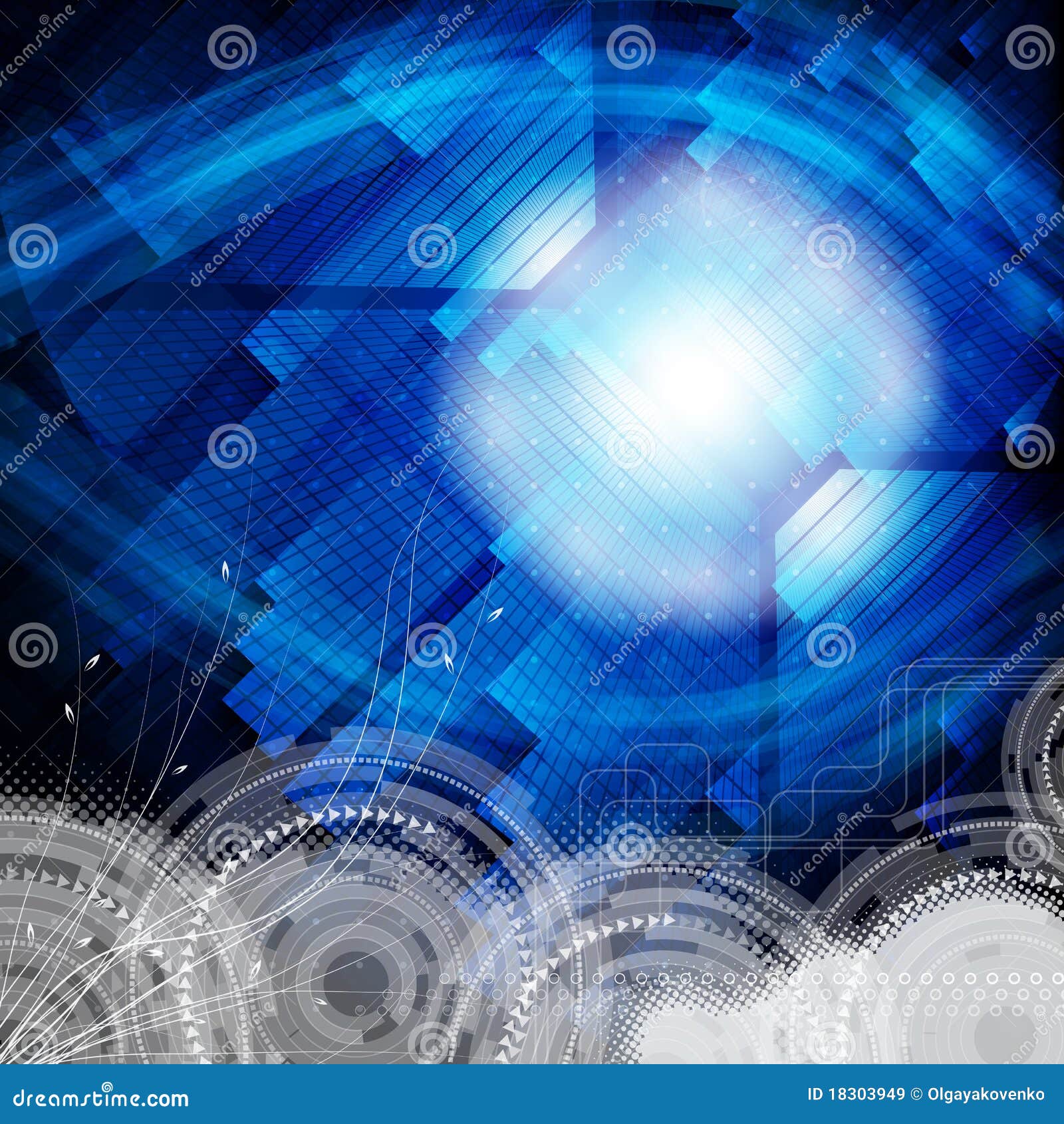 Urban abstract background. stock vector. Illustration of design - 18303949