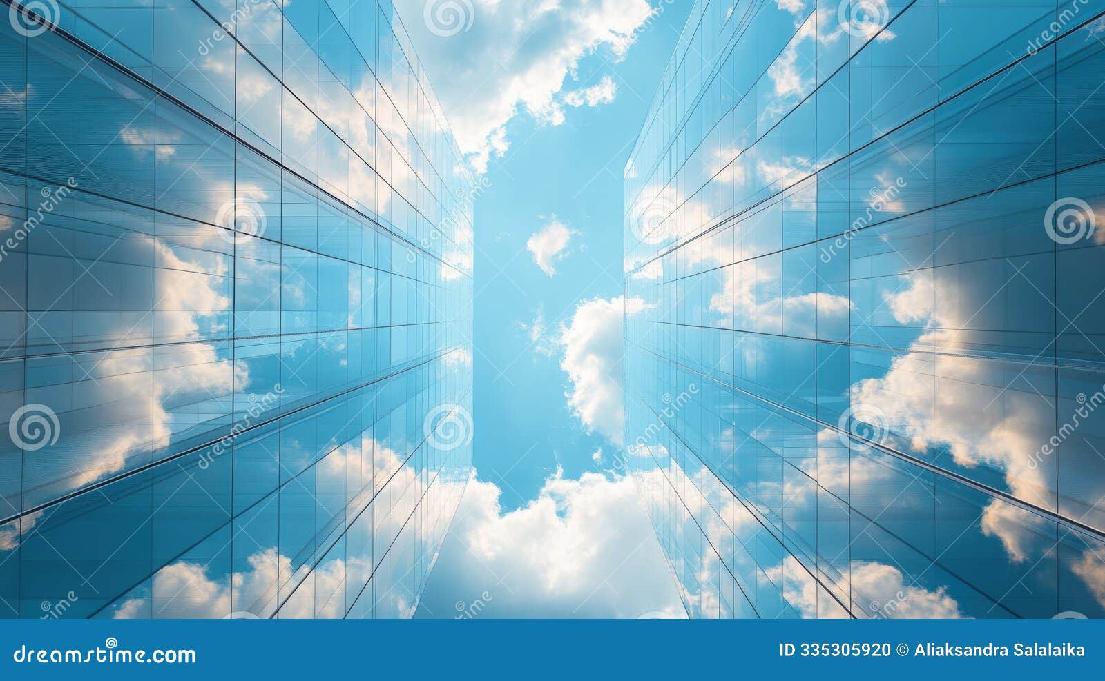 Urban Architecture, Modern Interconnected Office Buildings with ...