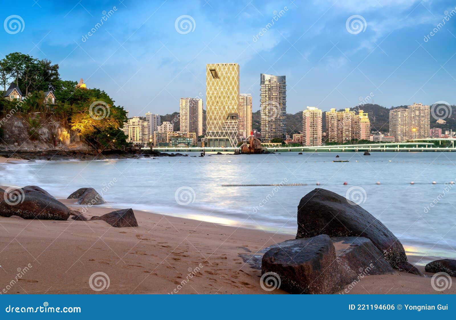 Cityscape of Siming District, Xiamen, Fujian, China Editorial Photo ...