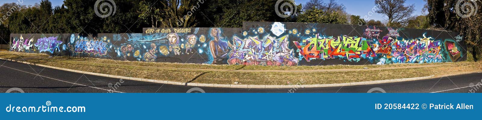 Urban Art - Graffiti Wall - Graffiti Friday Editorial Photography ...