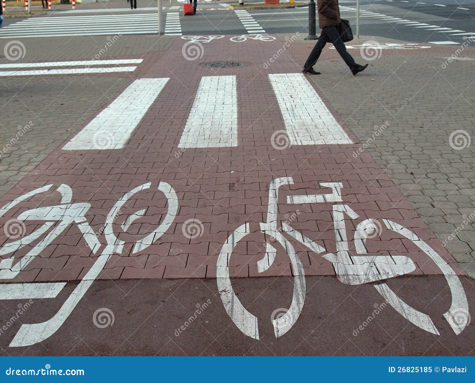 Urban biking trail stock image. Image of paint, health - 26825185