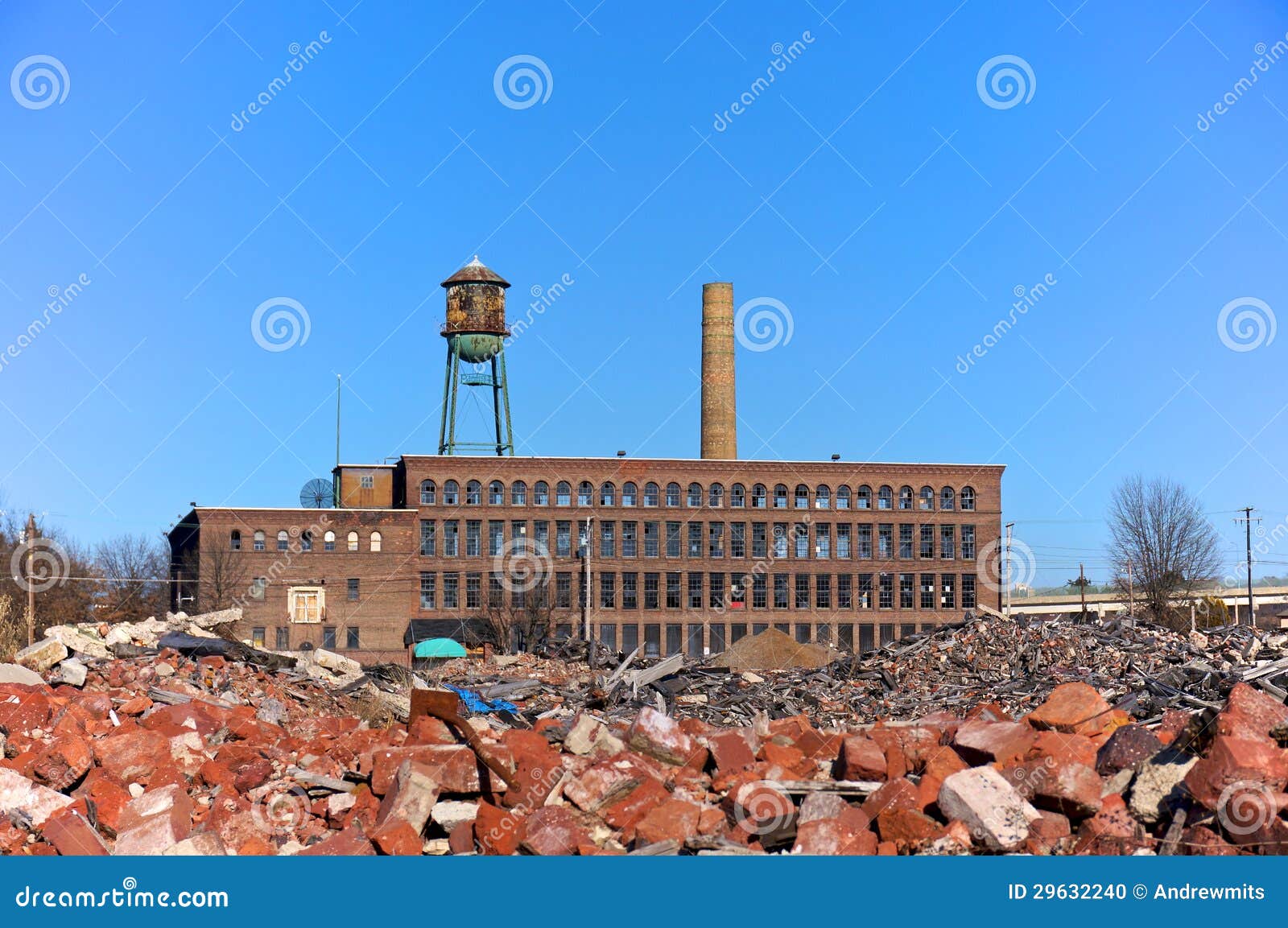 Urban Blight Factory stock photo. Image of building, abandoned - 29632240