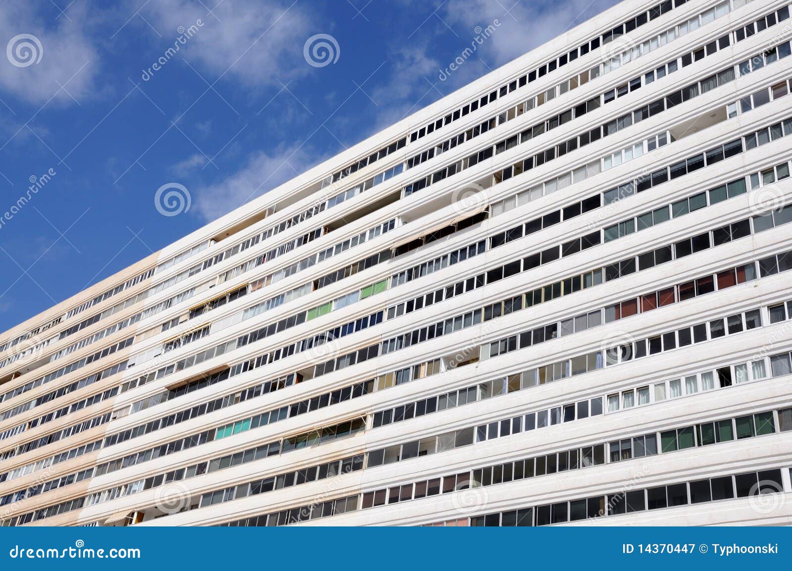 Urban building facade stock image. Image of structure - 14370447