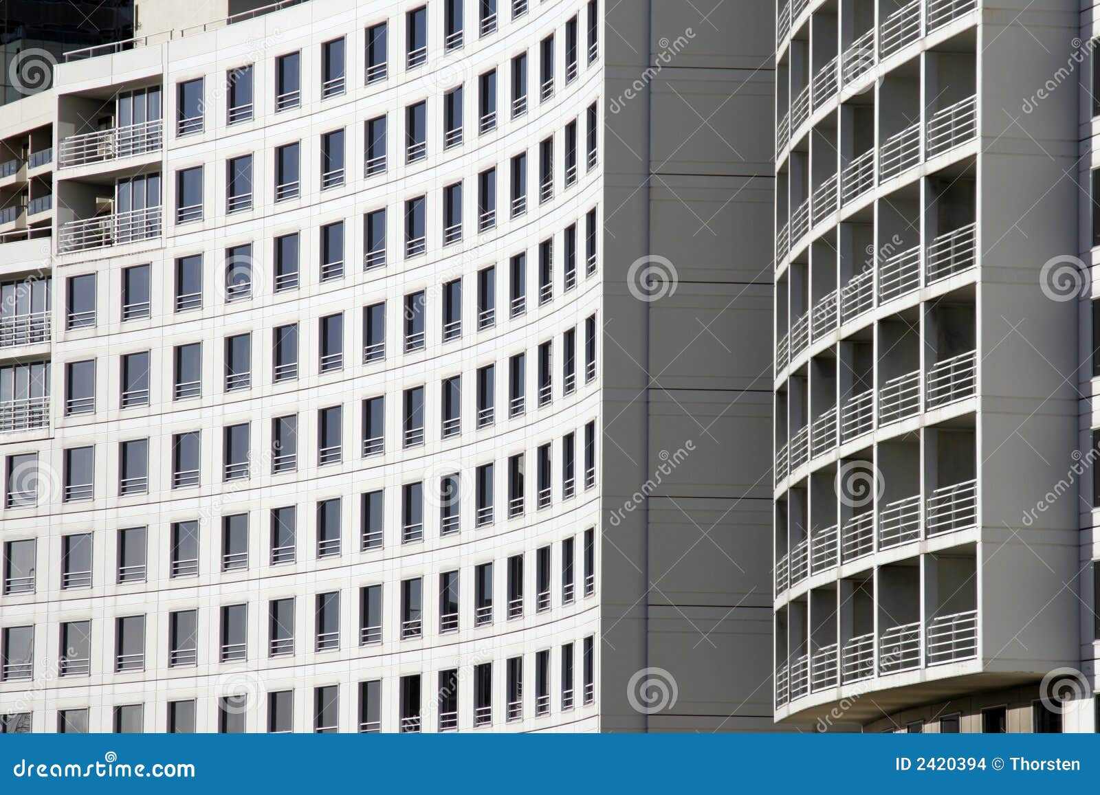 Urban Building Facade stock photo. Image of living, office - 2420394