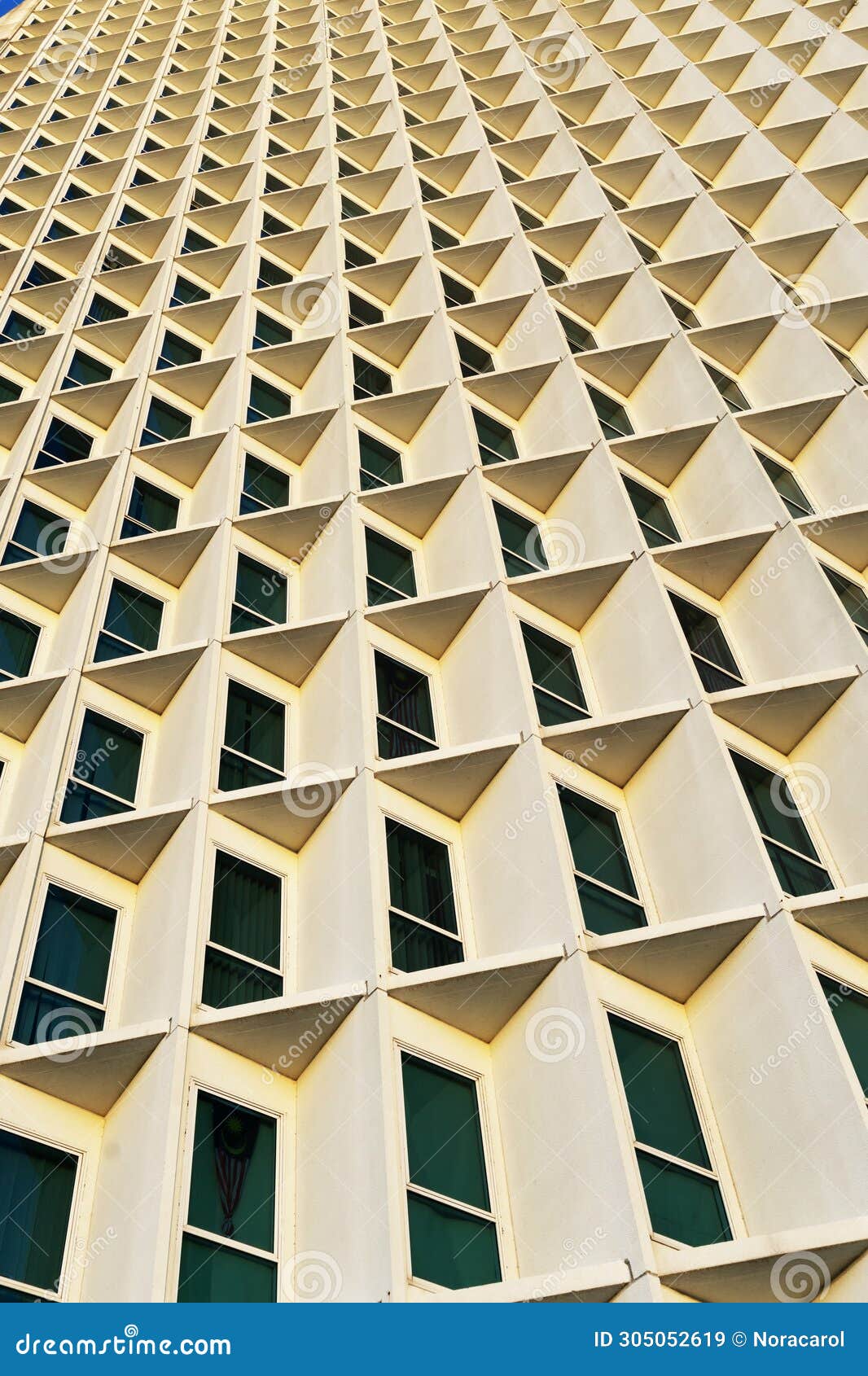 Close Up of Urban Building Terrace Type Facade View Background Stock ...