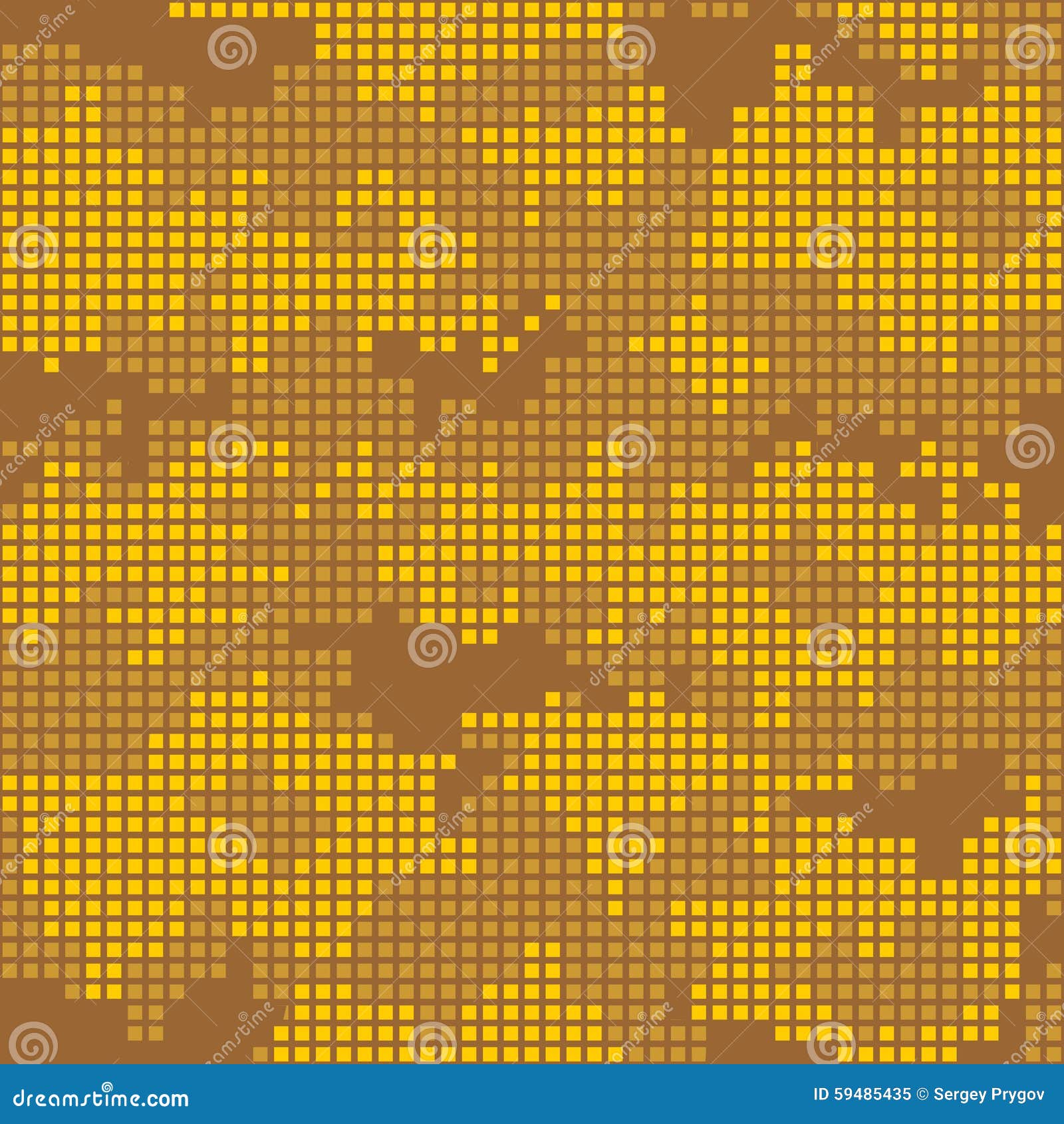 Urban Camo Pattern - Yellow Pixels Stock Vector - Illustration of ...
