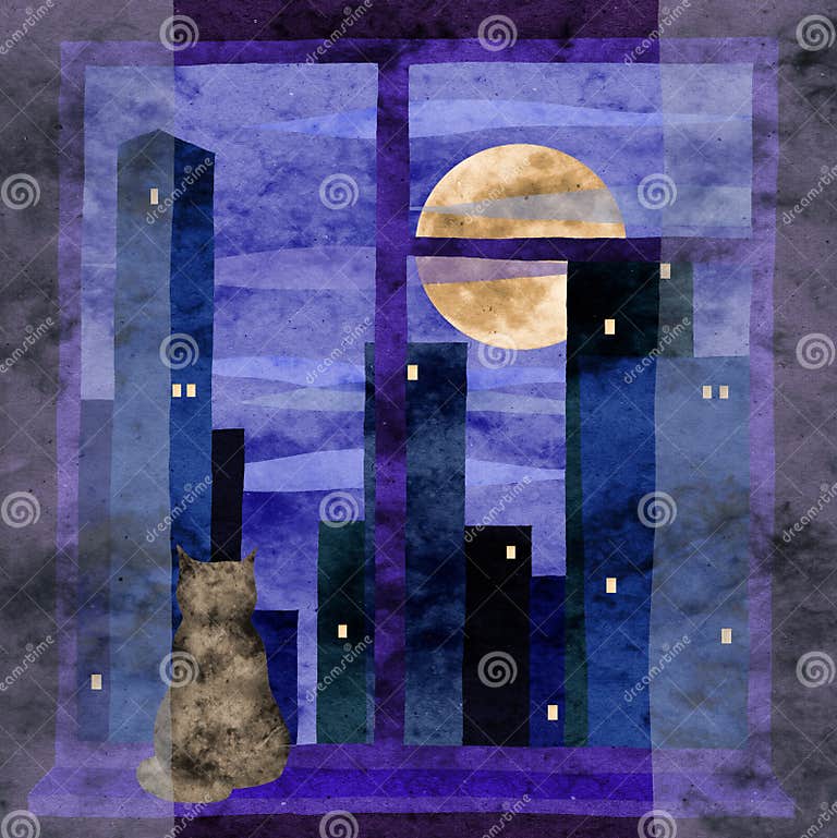 Urban cat stock illustration. Illustration of impossible - 2055350