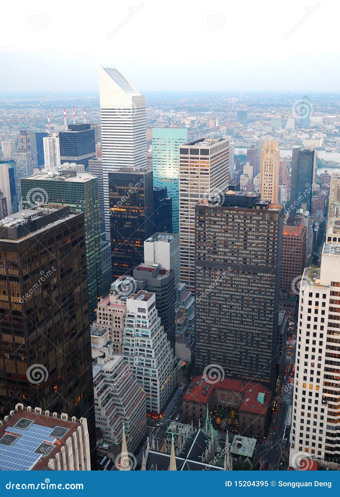 Urban city aerial view. stock image. Image of building - 15204395