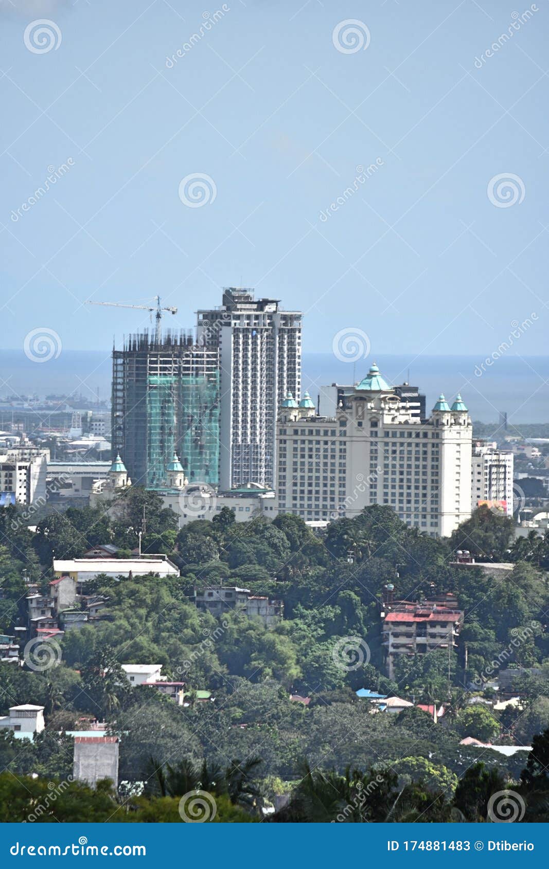 An Urban City Buildings Under Construction Editorial Stock Photo ...