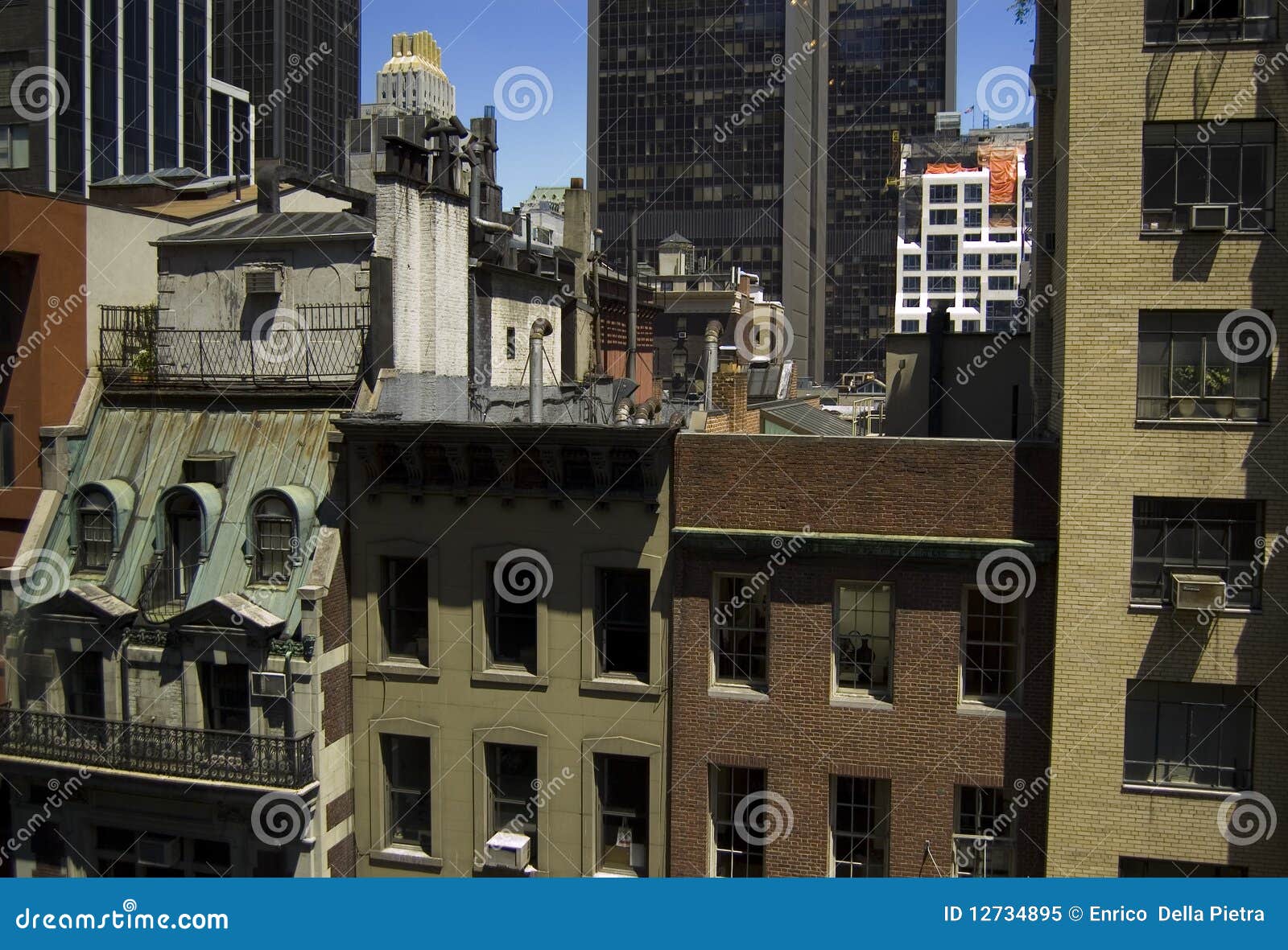Urban congestion stock image. Image of buildings, modern - 12734895
