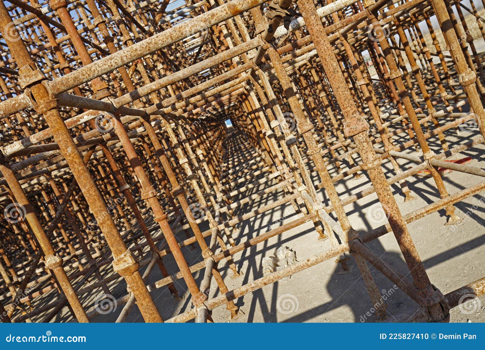 Urban Construction Buildings Foundation Stock Photo - Image of ...